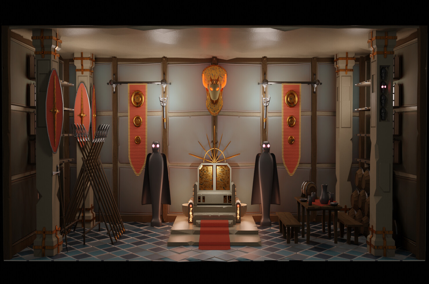 ArtStation - Dream about: A Ancient Fantasy Room