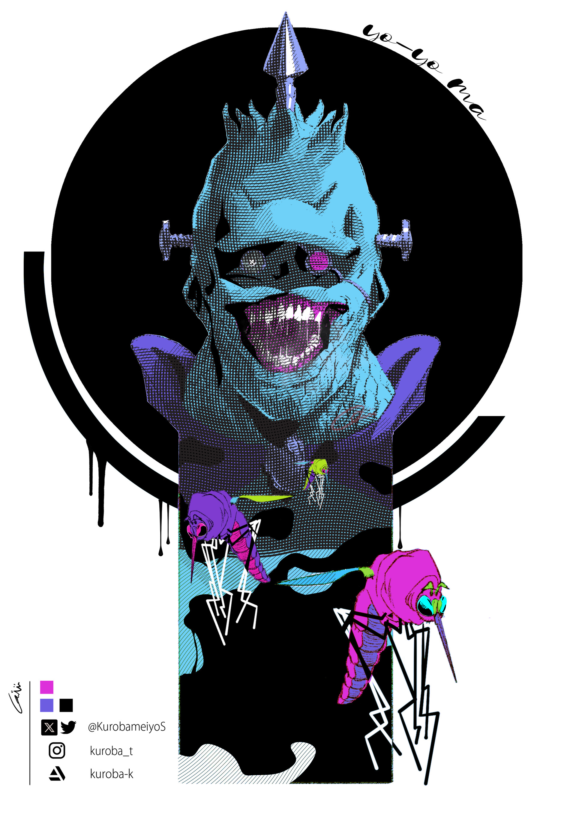 ArtStation - Yo-Yo Ma | JJBA part6 | fanart by KUROBA