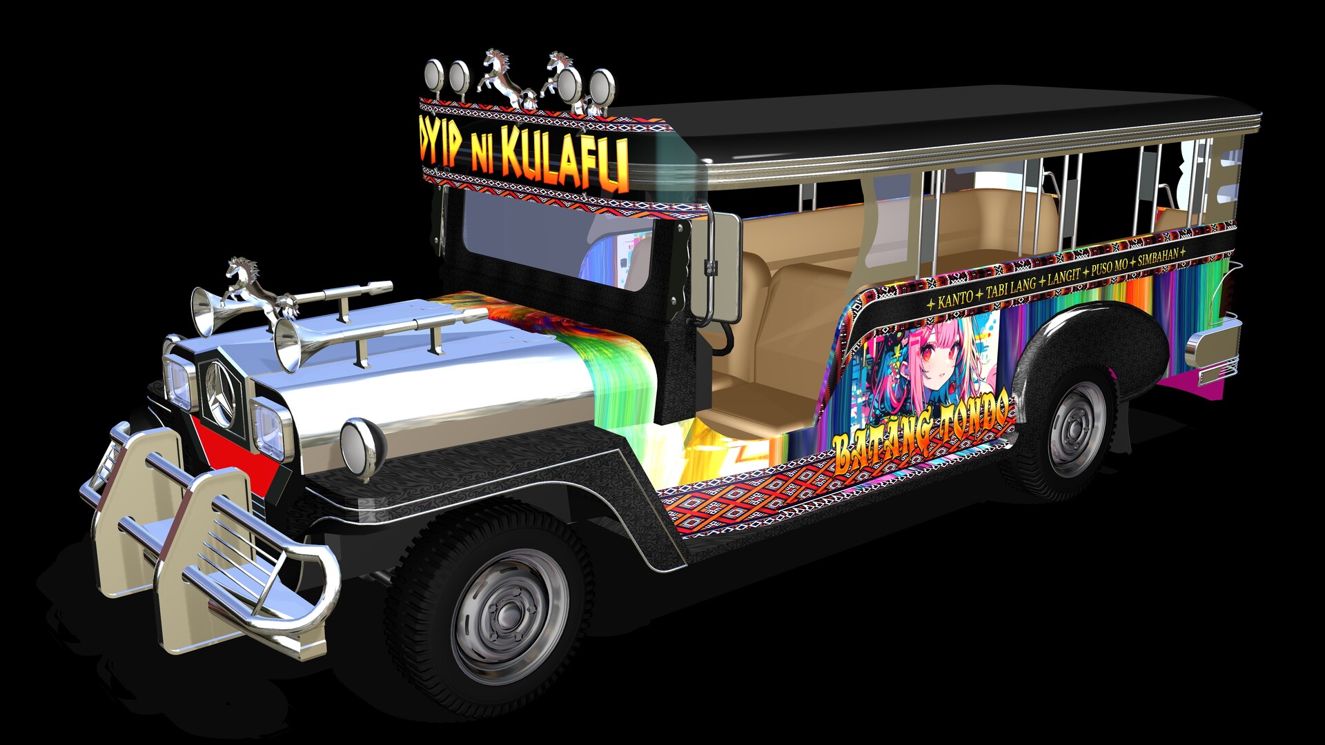 ArtStation - A national icon in the Philippines ... the Jeepney