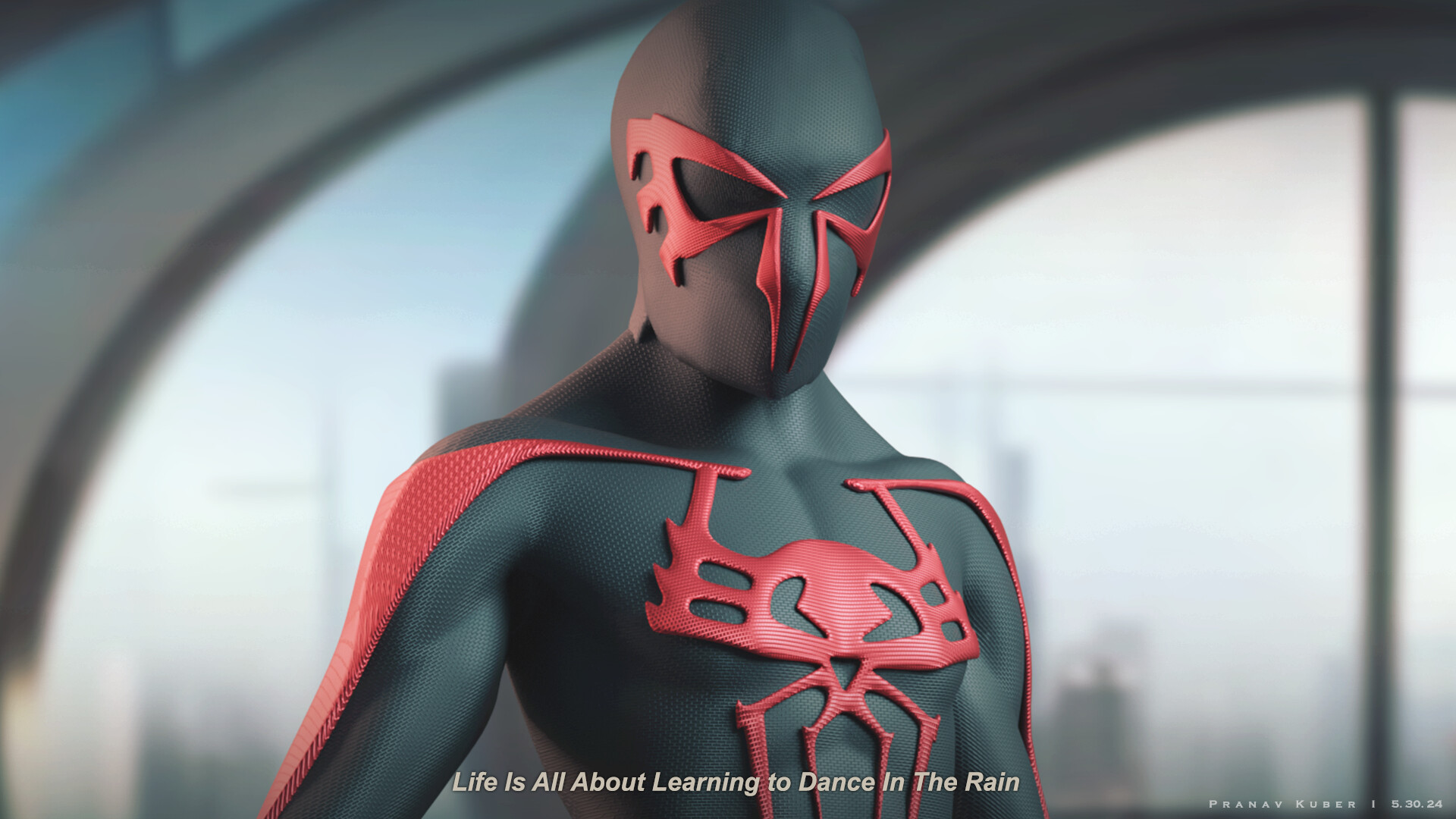 ArtStation - Spiderman 2099