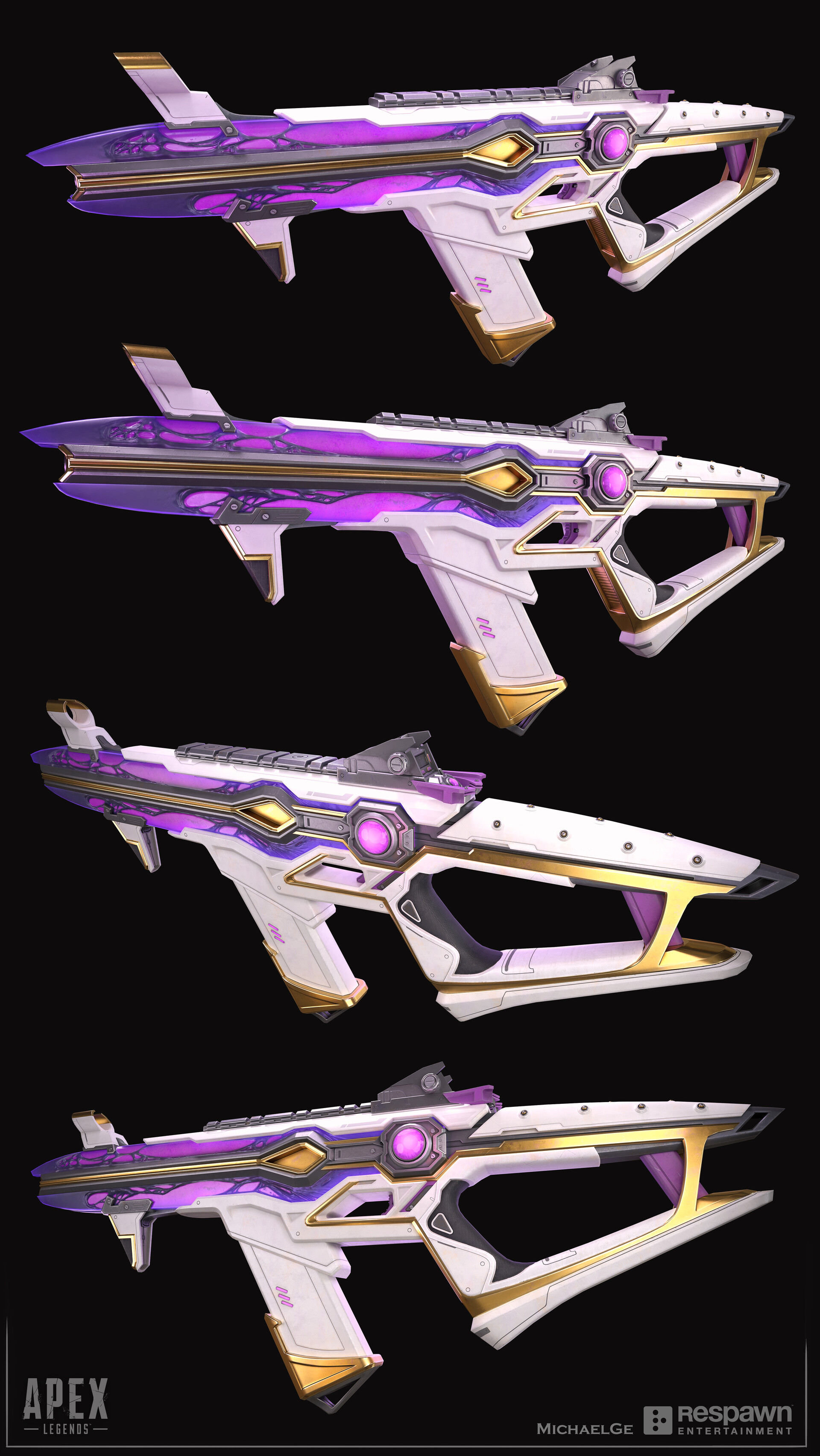 Michael Ge - Apex Legends - “Nitride Destruction” Legendary R99