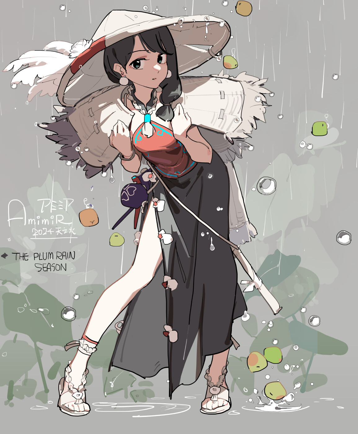 ArtStation - The plum rain season - Amimir