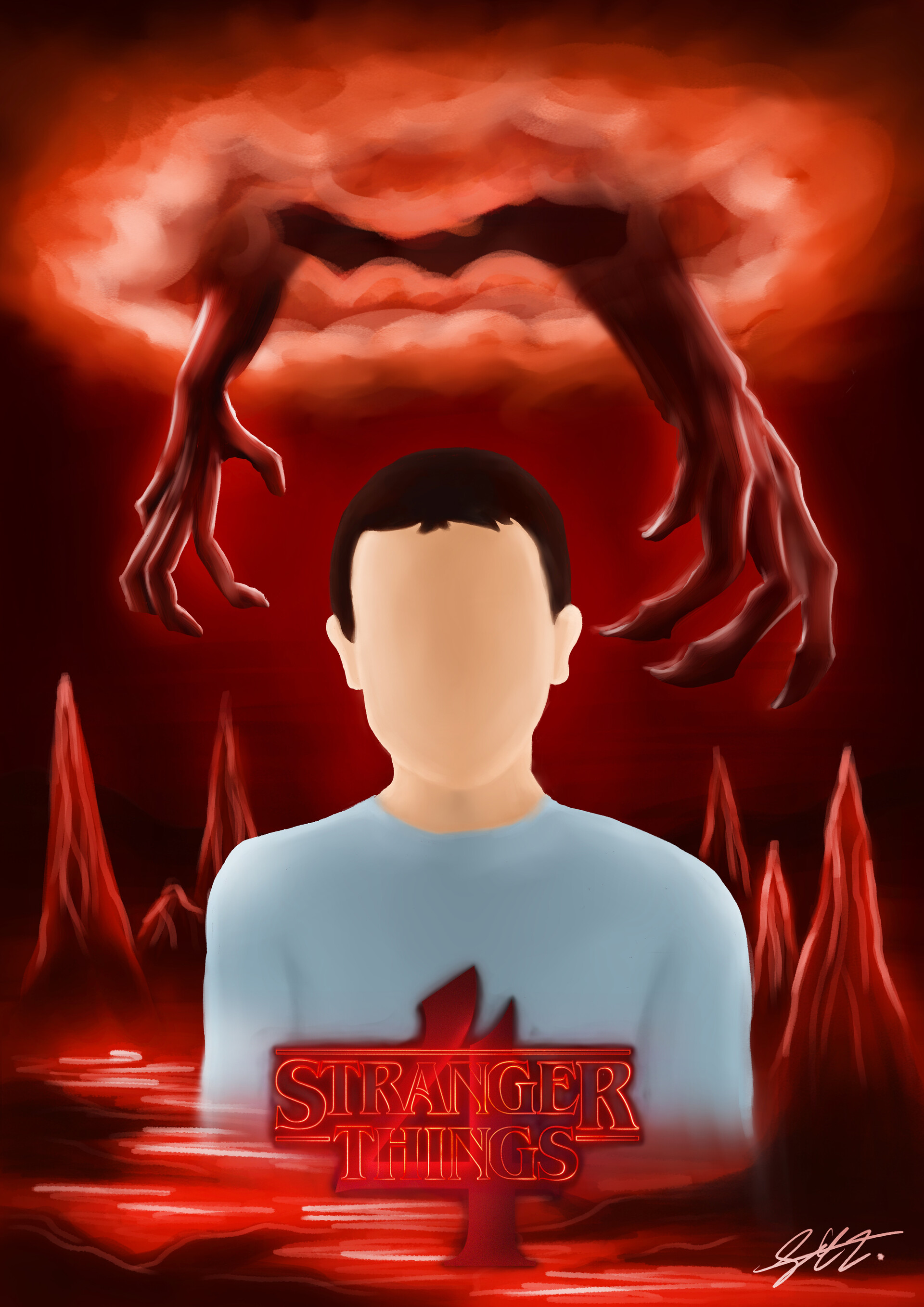 ArtStation - Stranger Things Poster