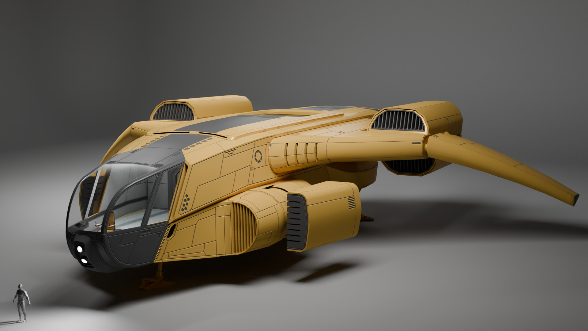 ArtStation - Spaceship Design