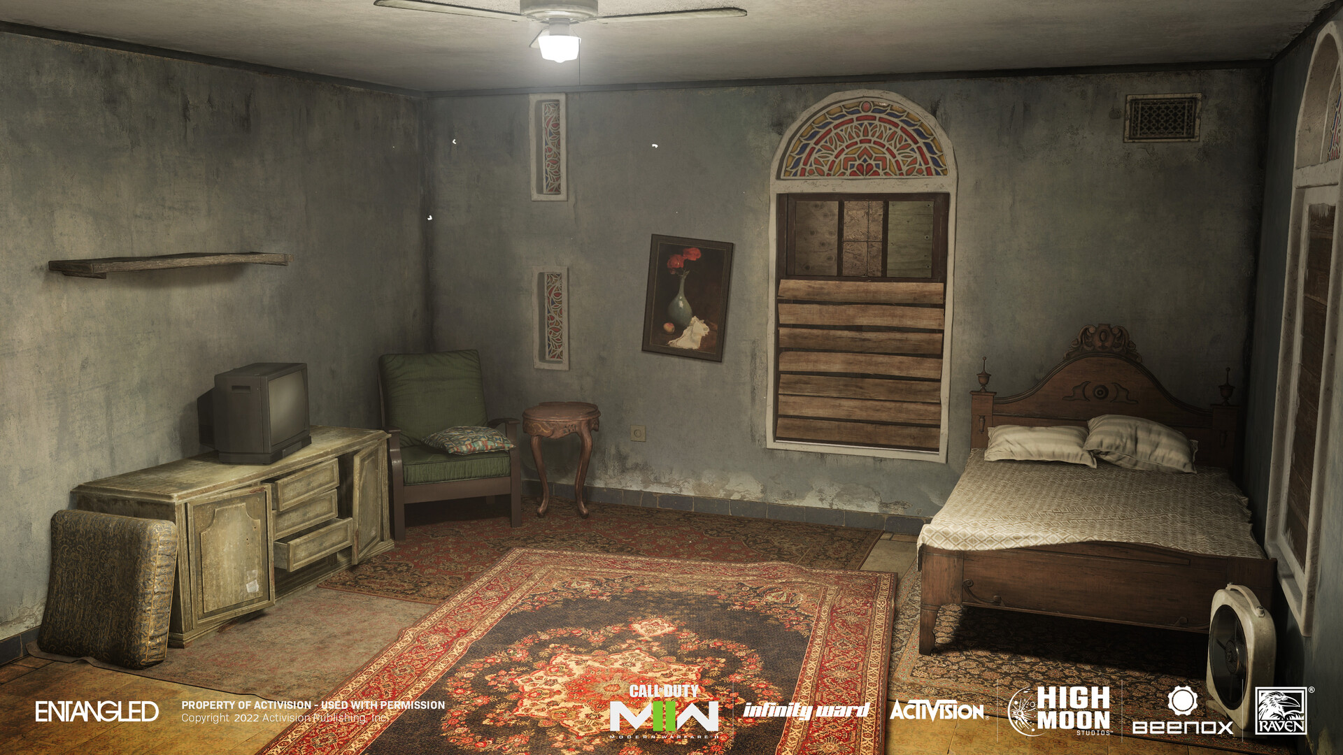 ENTANGLED Studio - In-game Level Art for Call of Duty MW2