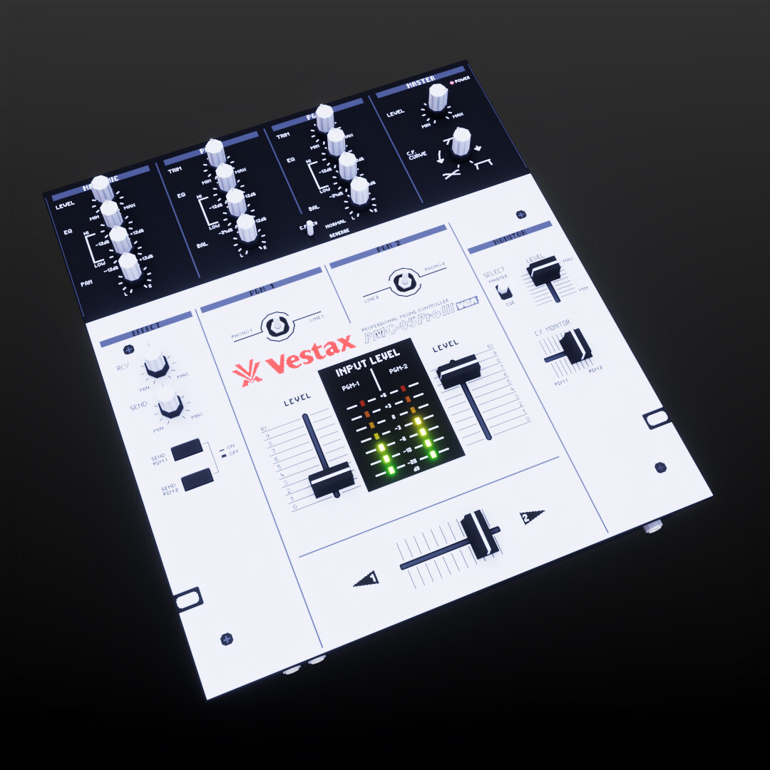 ArtStation - DJ Mixer Big Size
