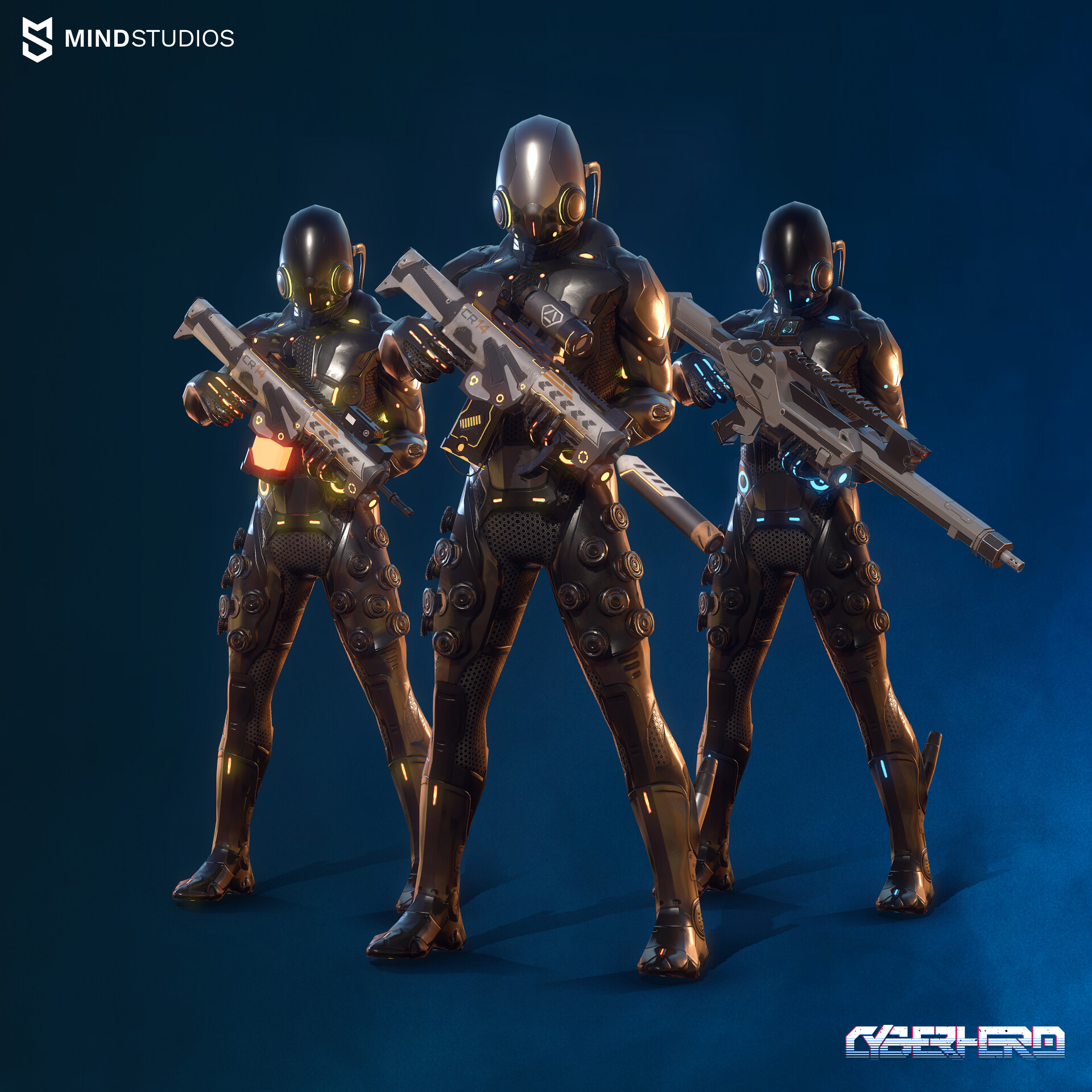 ArtStation - Cyberpunk Character Design @ CyberHero PvP TPS