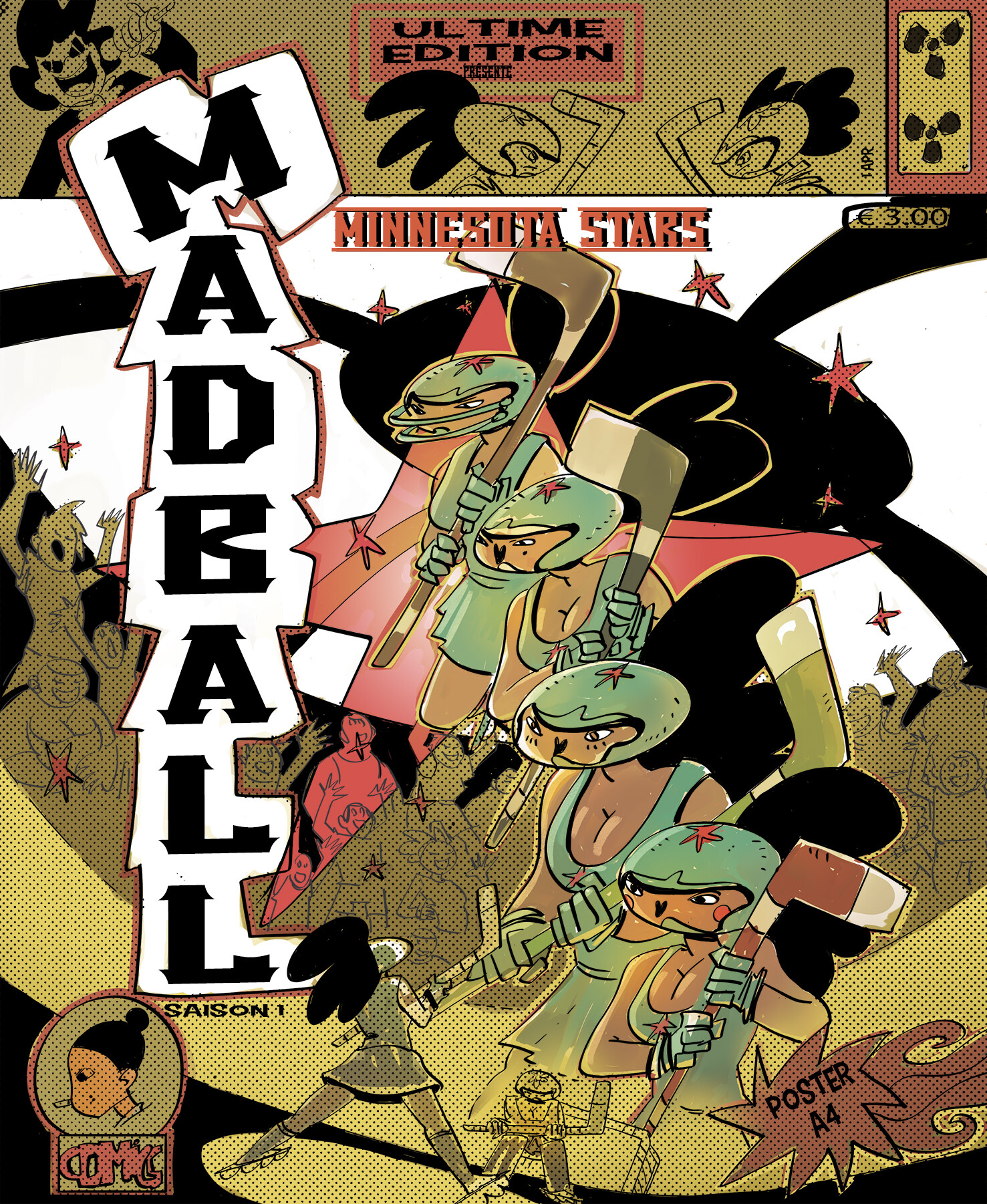 ArtStation - MadBall comics work