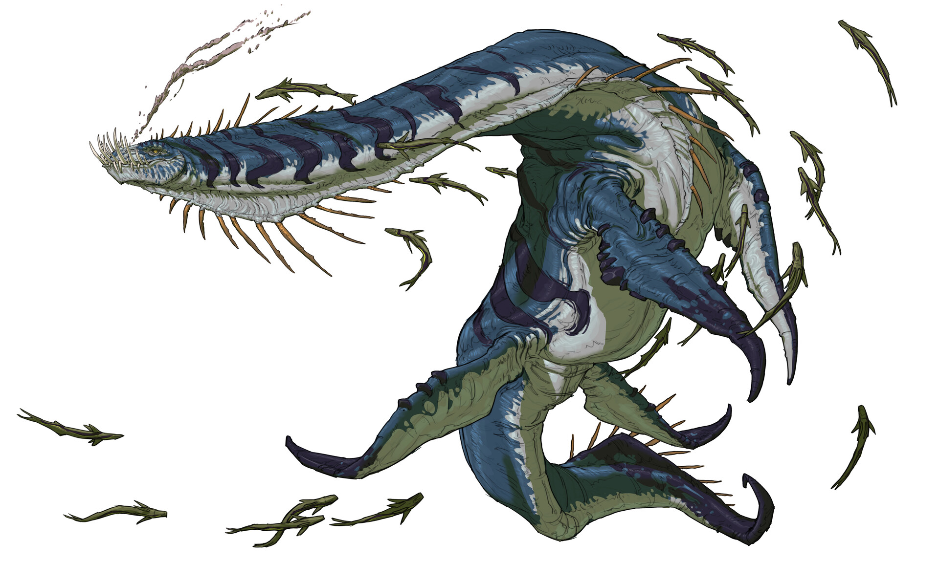 ArtStation - Prehistoric Beasts- Troll Lord Games