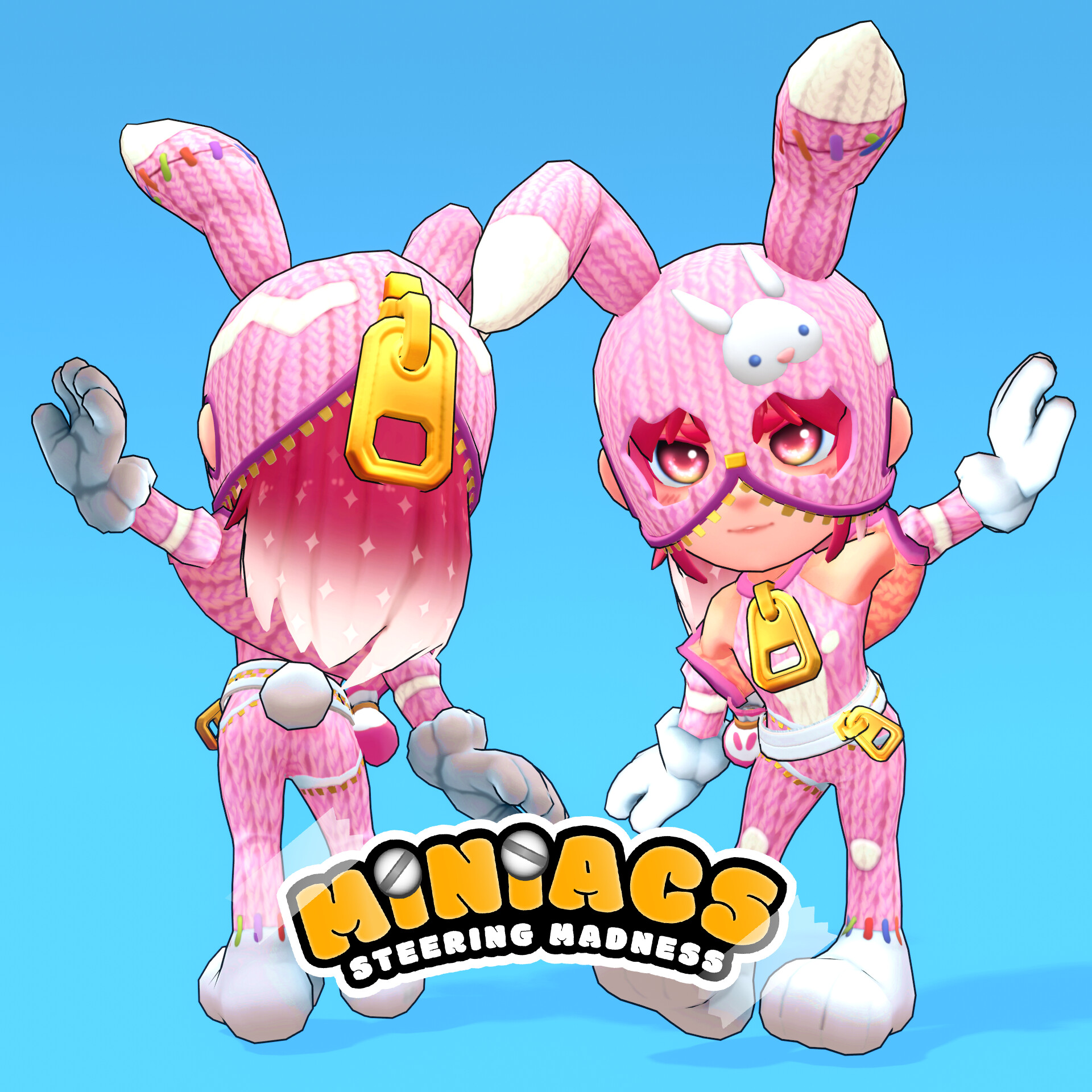 ArtStation - Stylized Game Character 5 - Miniacs:Steering Madness