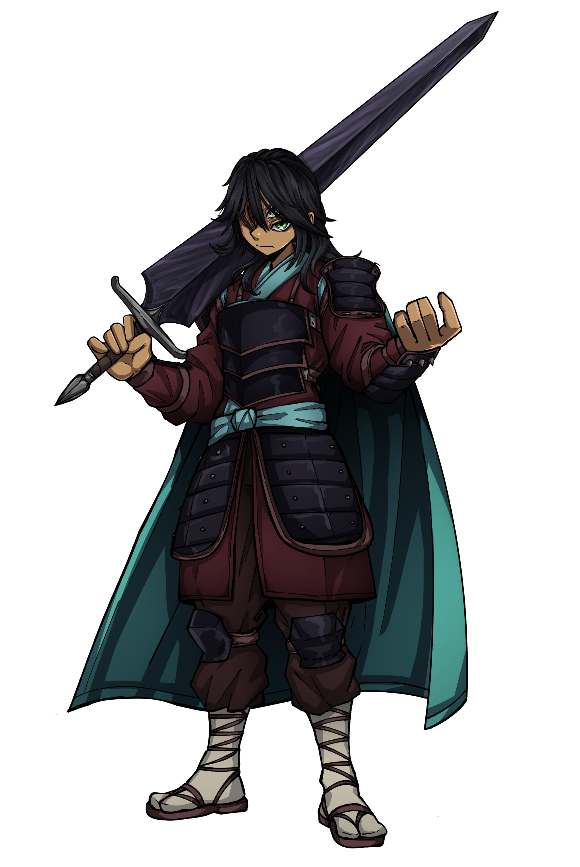 ArtStation - Sammy Samurai commisson