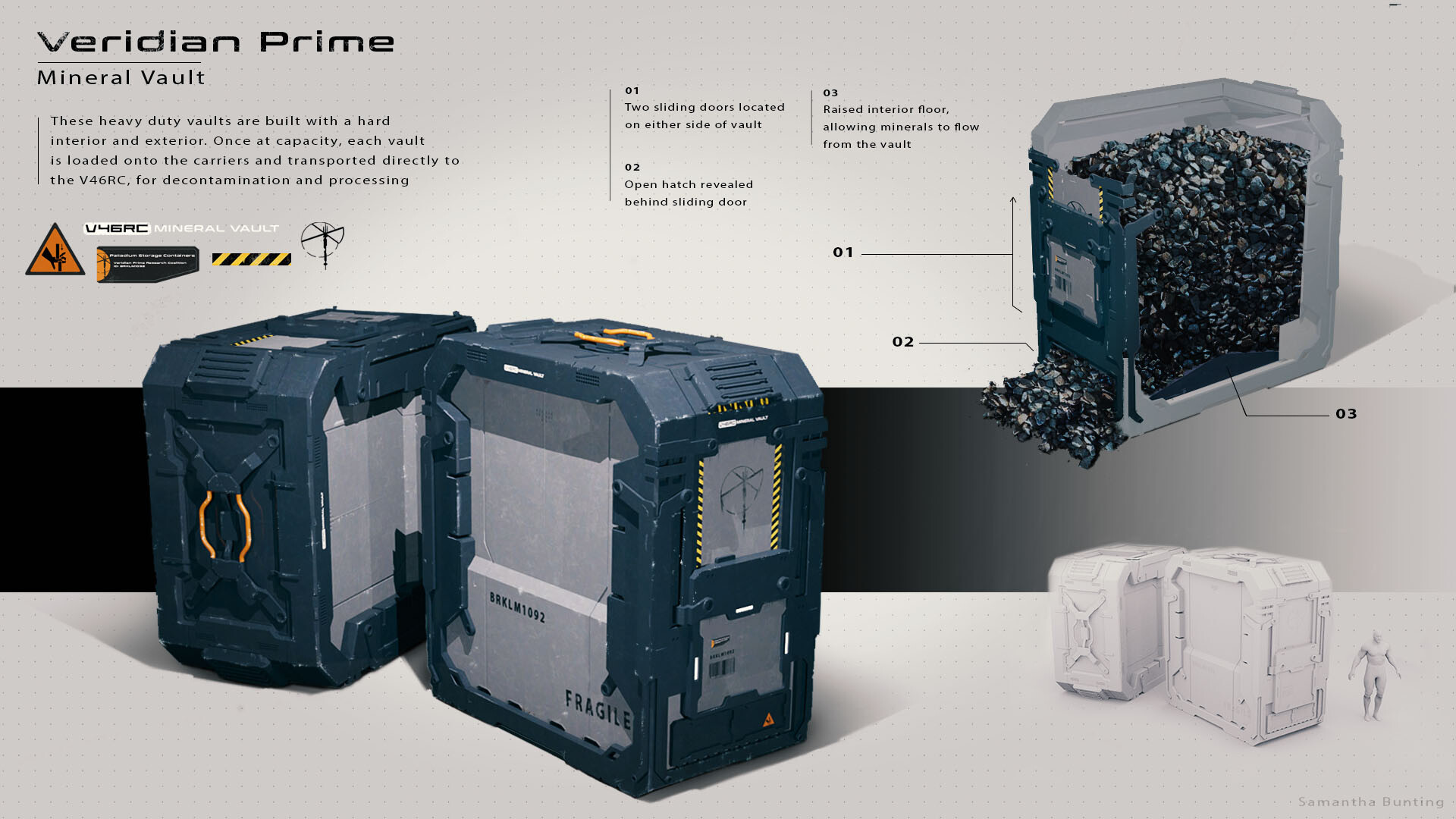 ArtStation - Veridian Prime - Mineral Vault