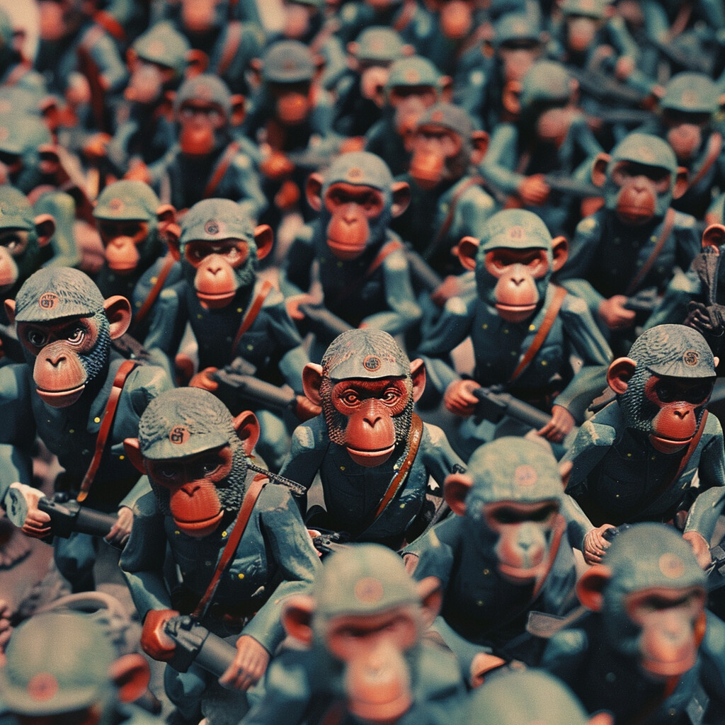 ArtStation - Monkey Army