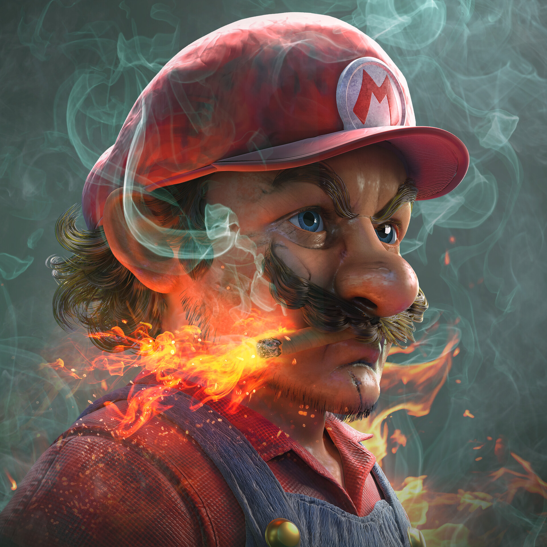 Super Mario Realista
