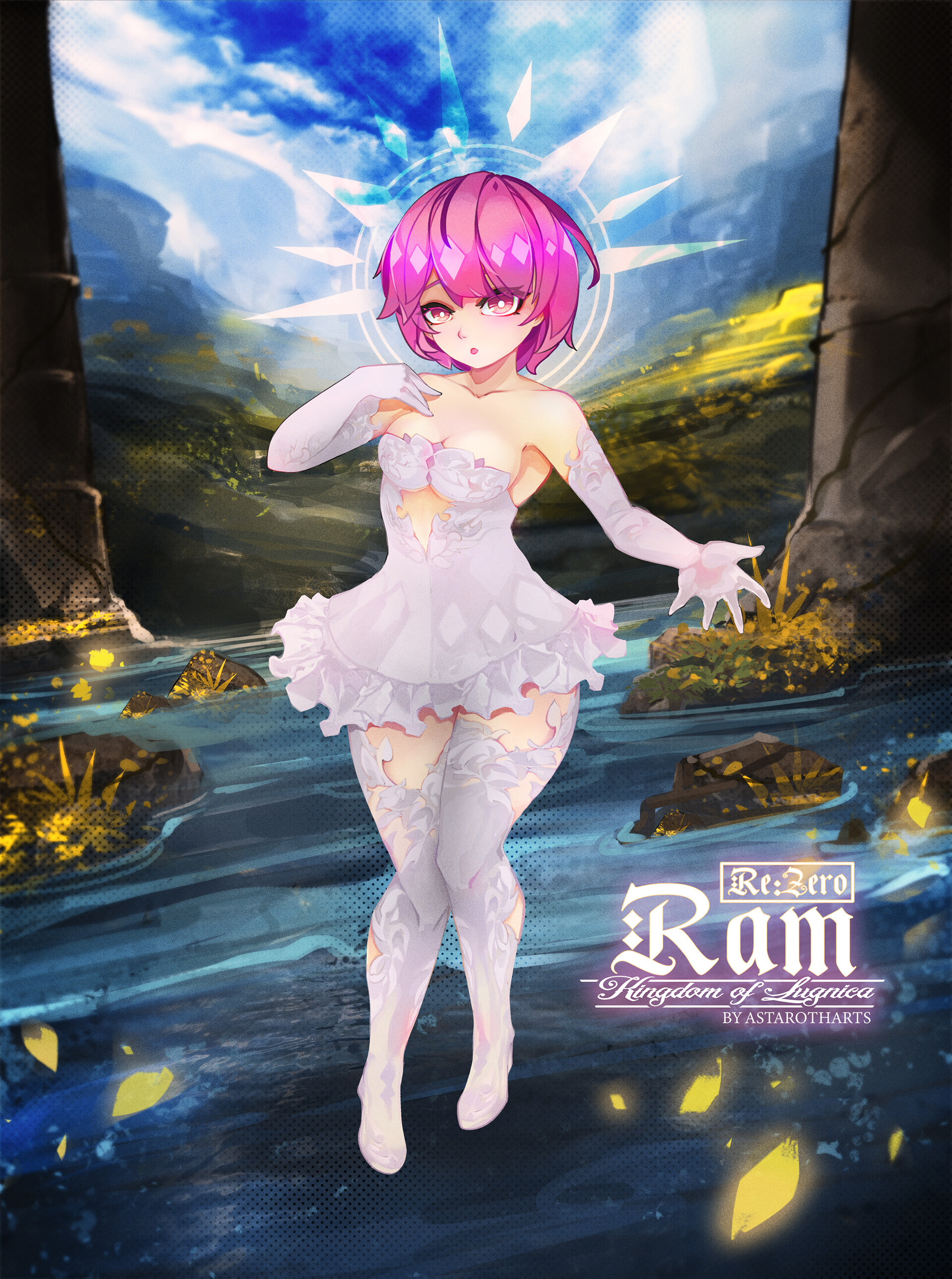 ArtStation - Ram (Fanart) Re:Zero