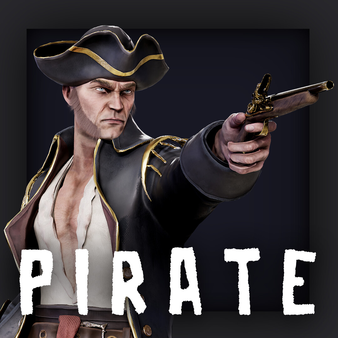 ArtStation - Pirate Captain