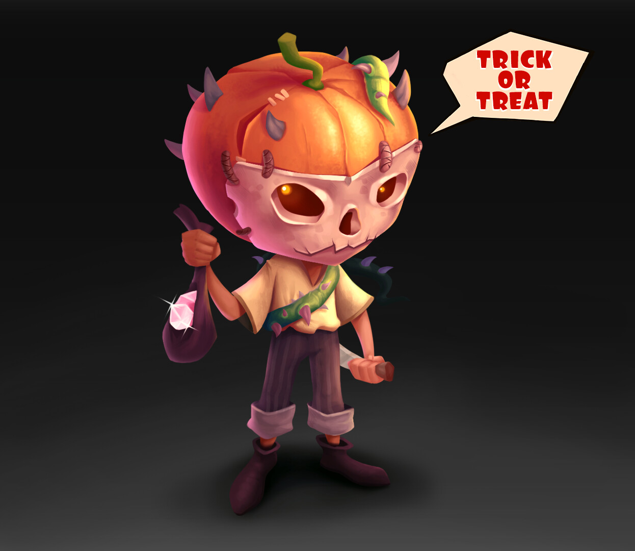 ArtStation - trick or treat!!!