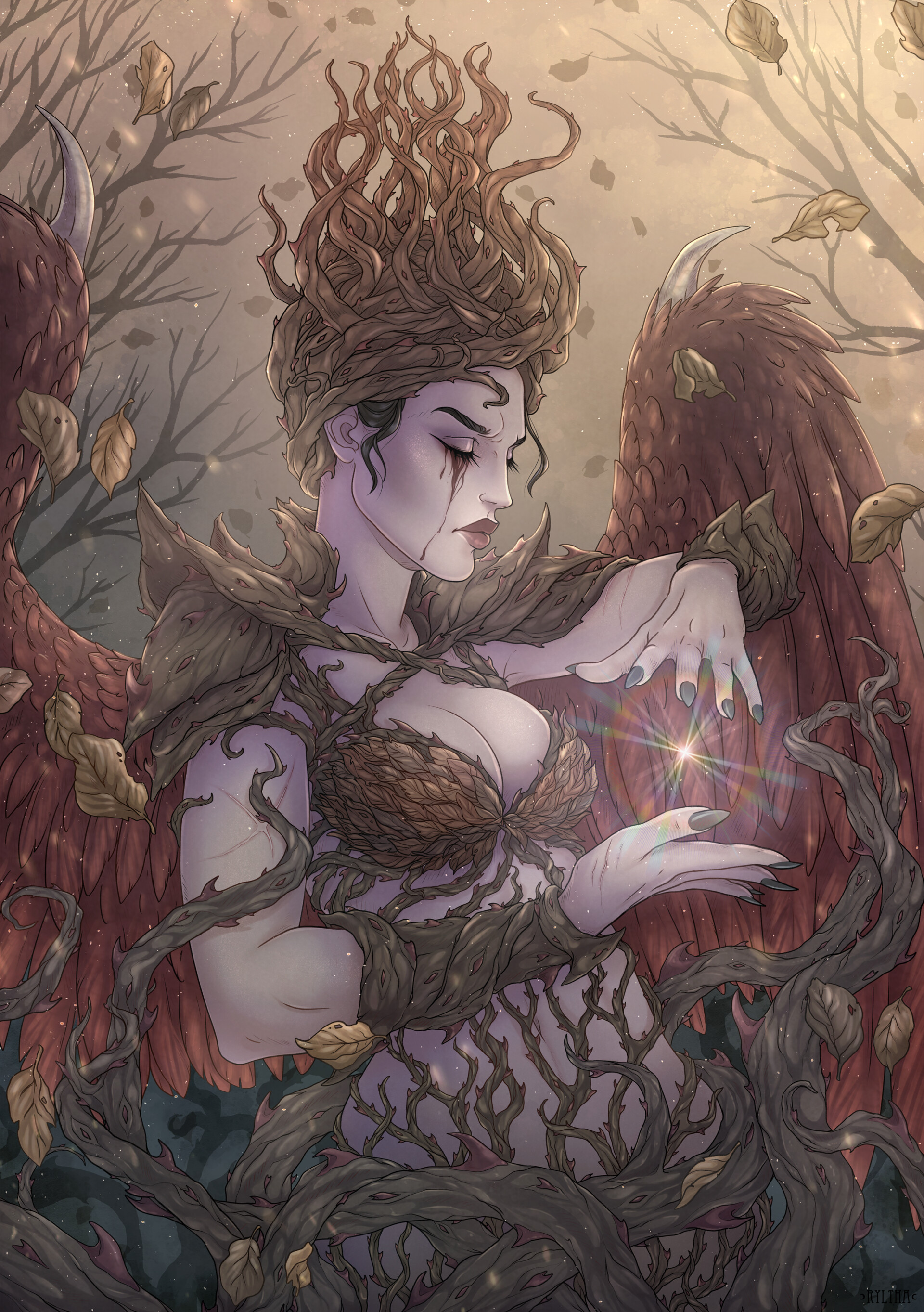 ArtStation - Autumn Queen