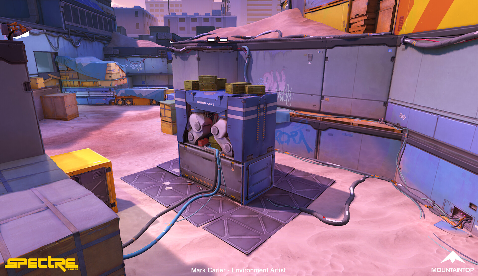 Mark Carier - Spectre Divide - Metro Environment Art