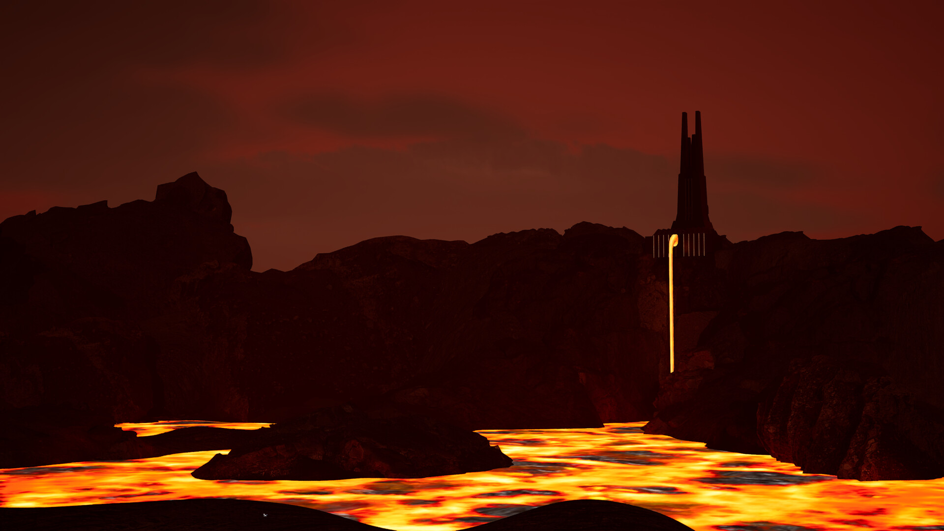 Mustafar Wallpaper 4k