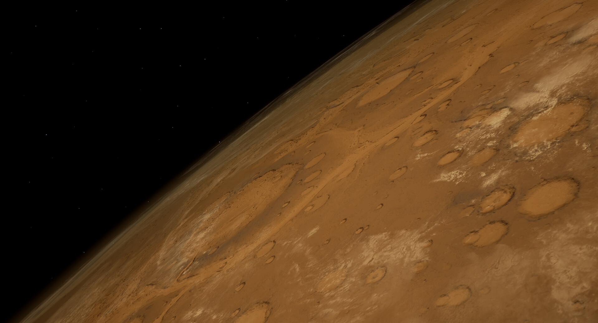 David Flamburis - MARS 2030 - VR - Mars Orbital View