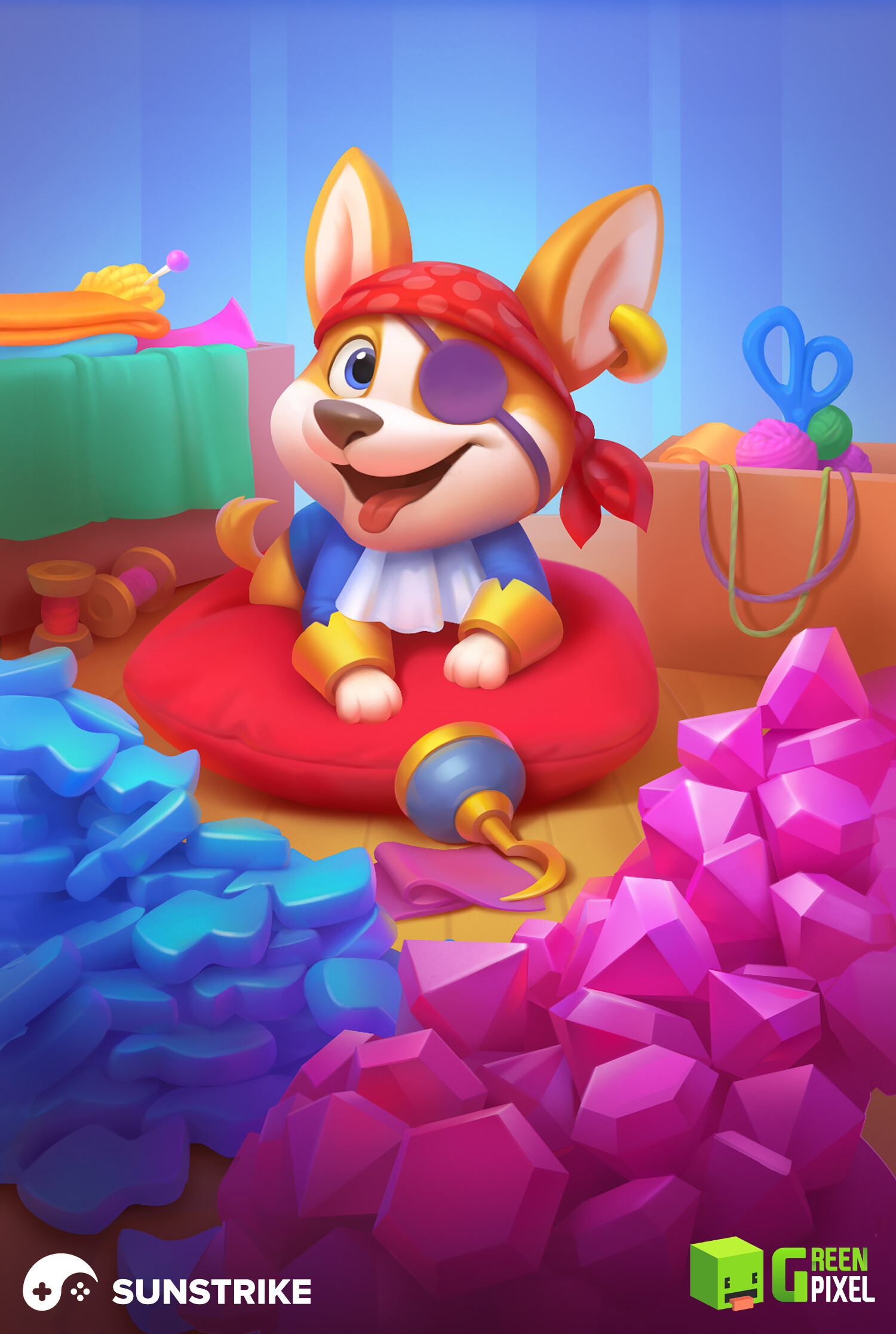 SunStrike Studios - Greenpixel Illustrations