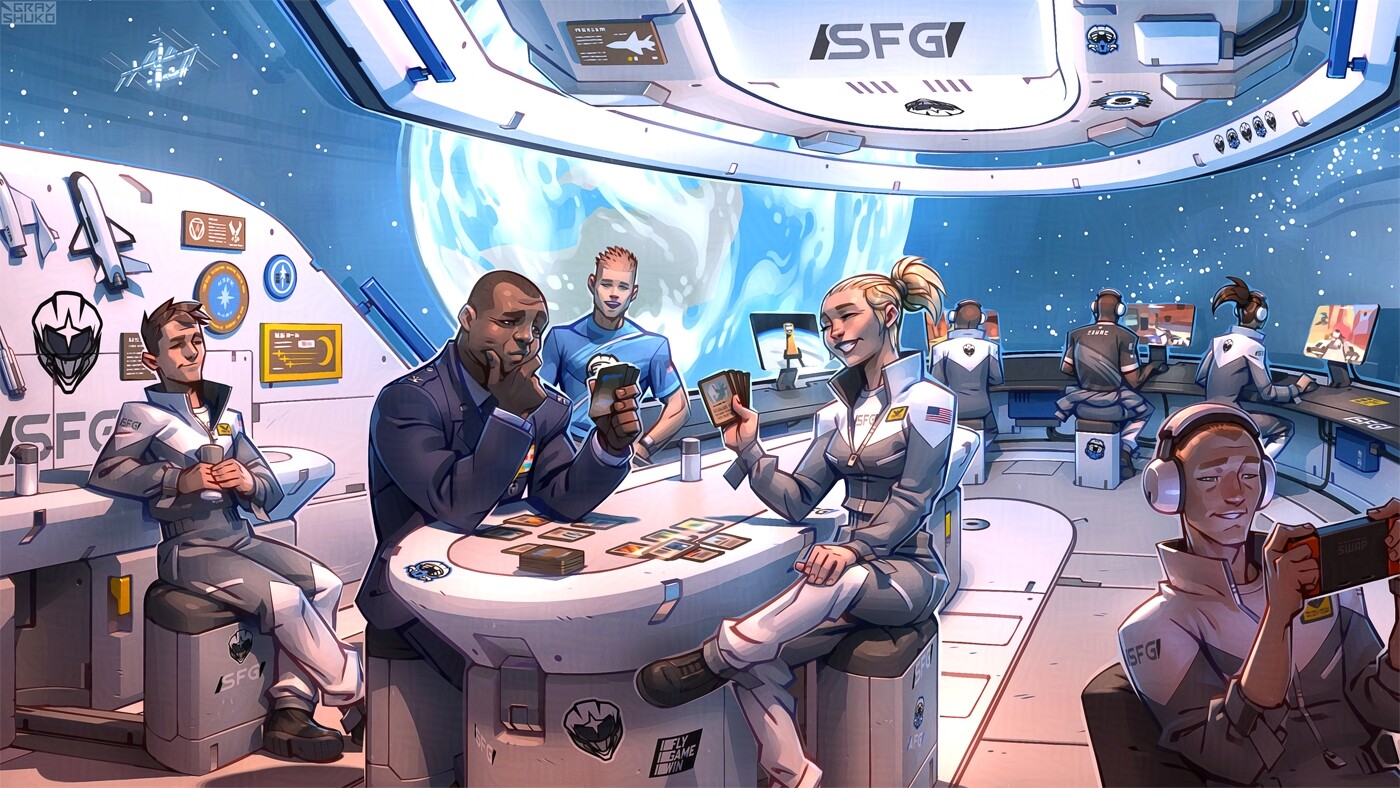 ArtStation - Rally Cry - SFG key art 1