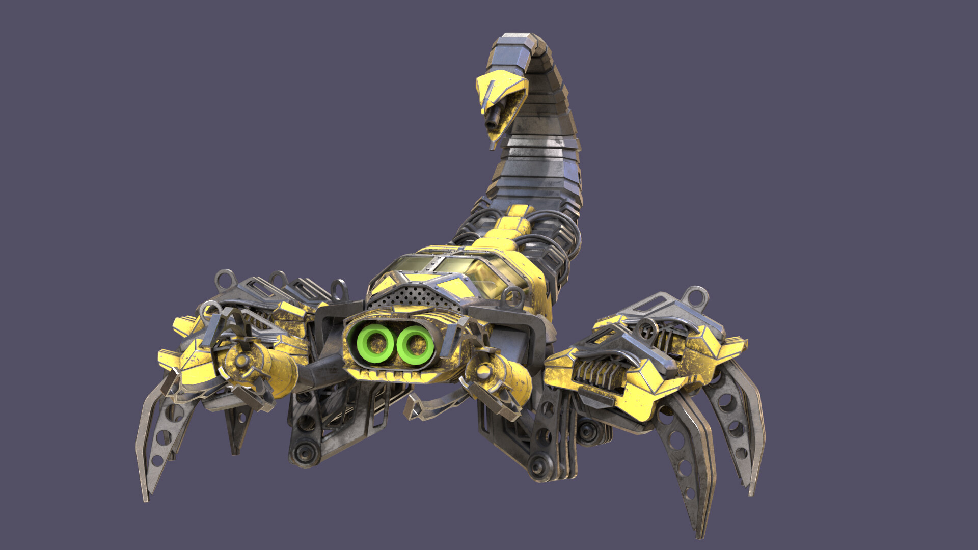 ArtStation - Robotic scorpion