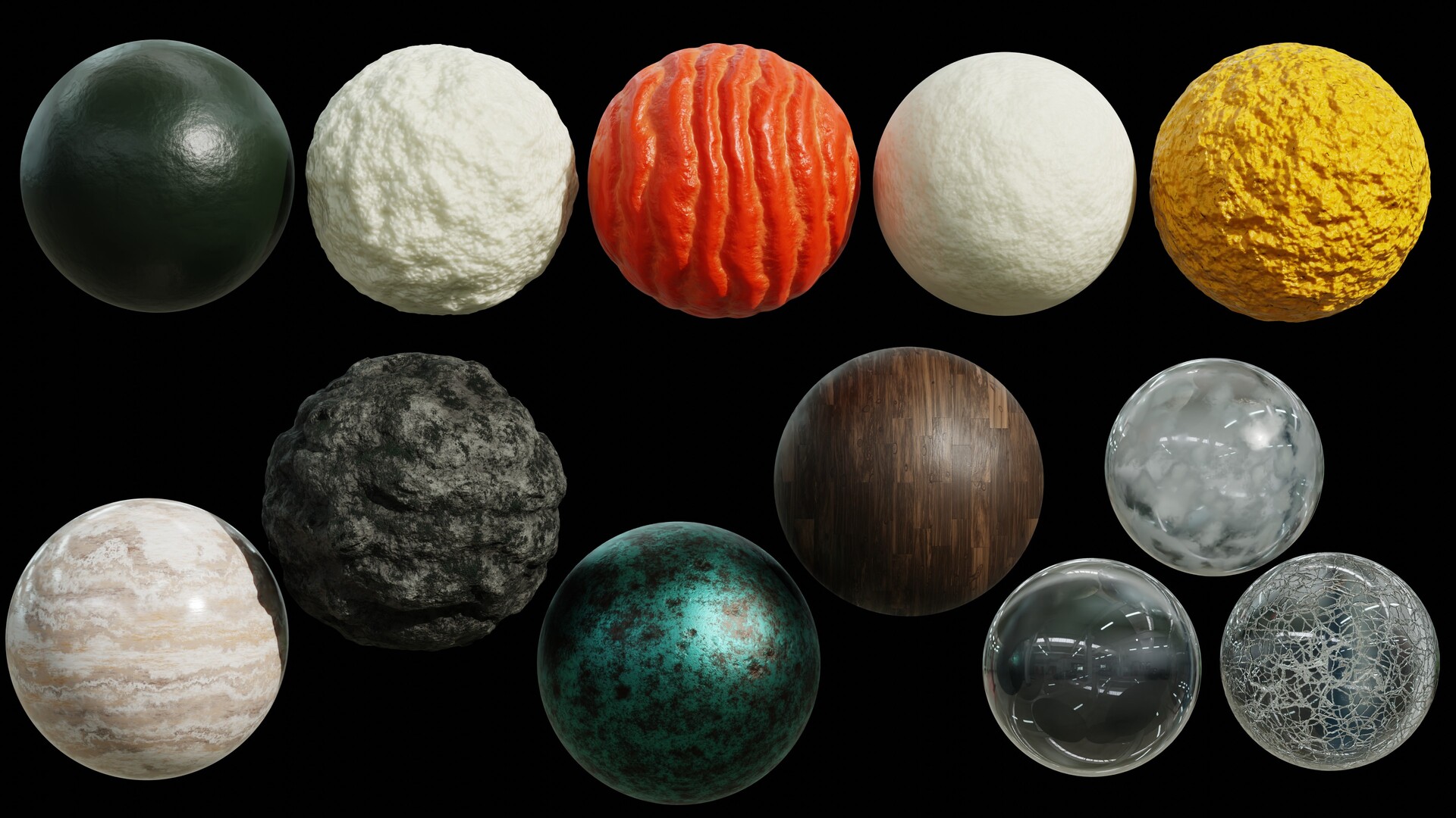 Ryan King - Blender Procedural Material Pack #19