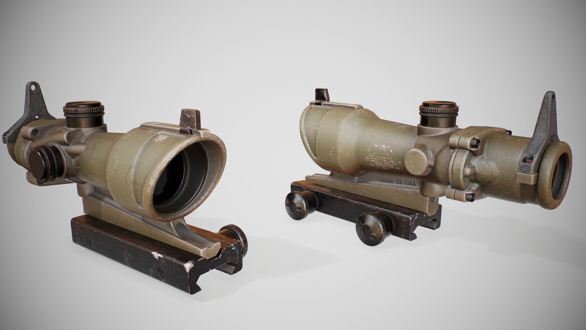 ArtStation - ACOG Scope Prop