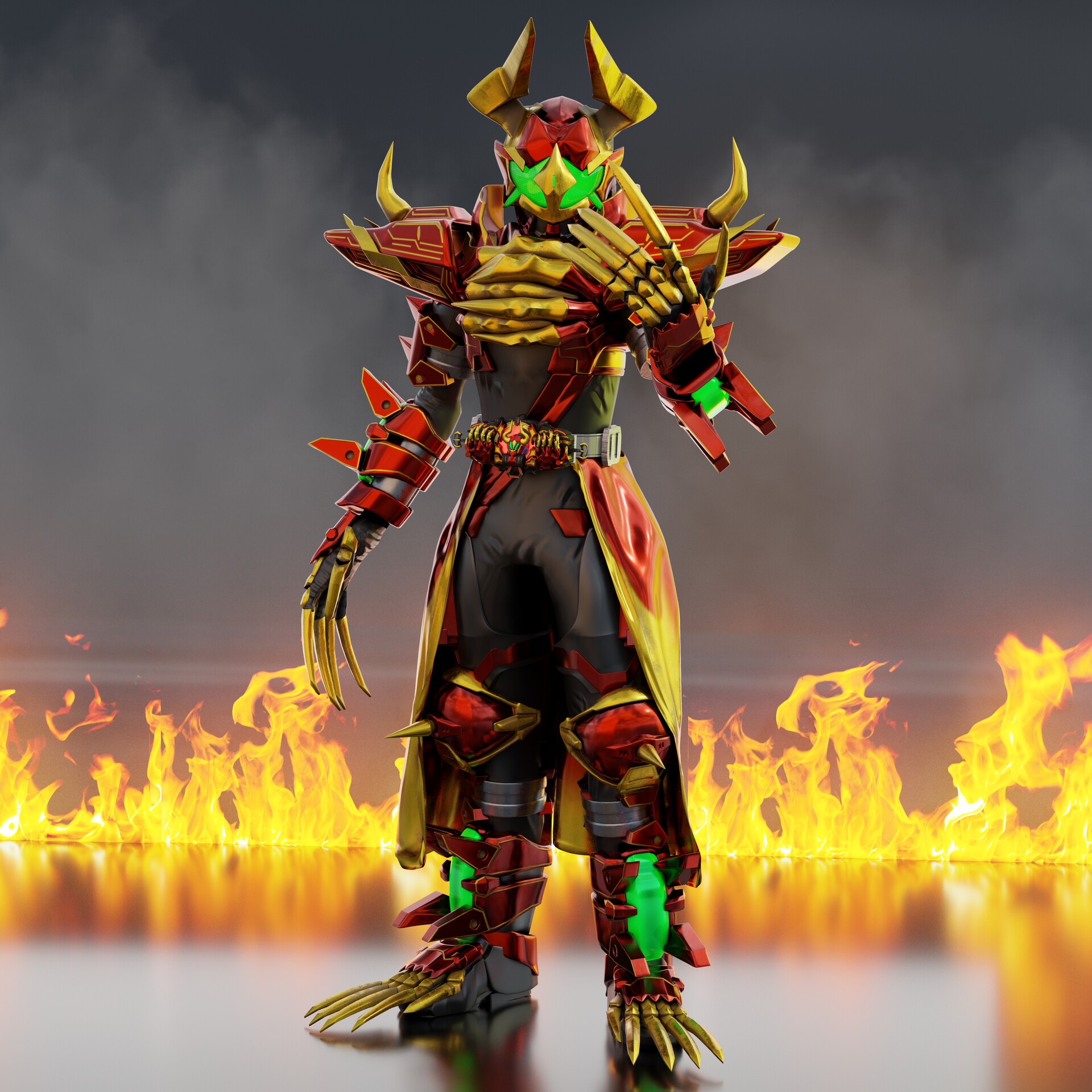 Ridhuan Hassan - Buffa Maou Henshin! Kamen Rider Buffa Demon Lord Form ...