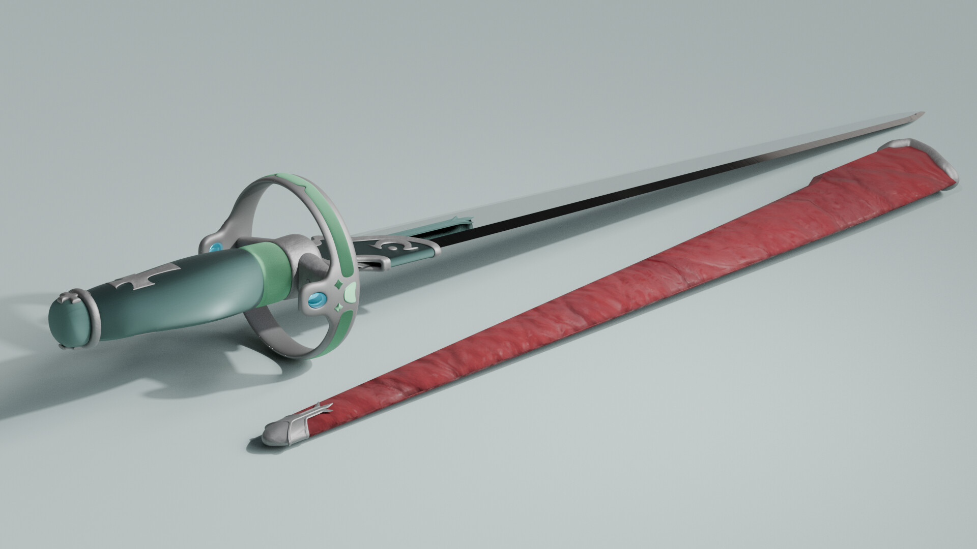 ArtStation - Sword - Asuna's Lambent Light from SAO series