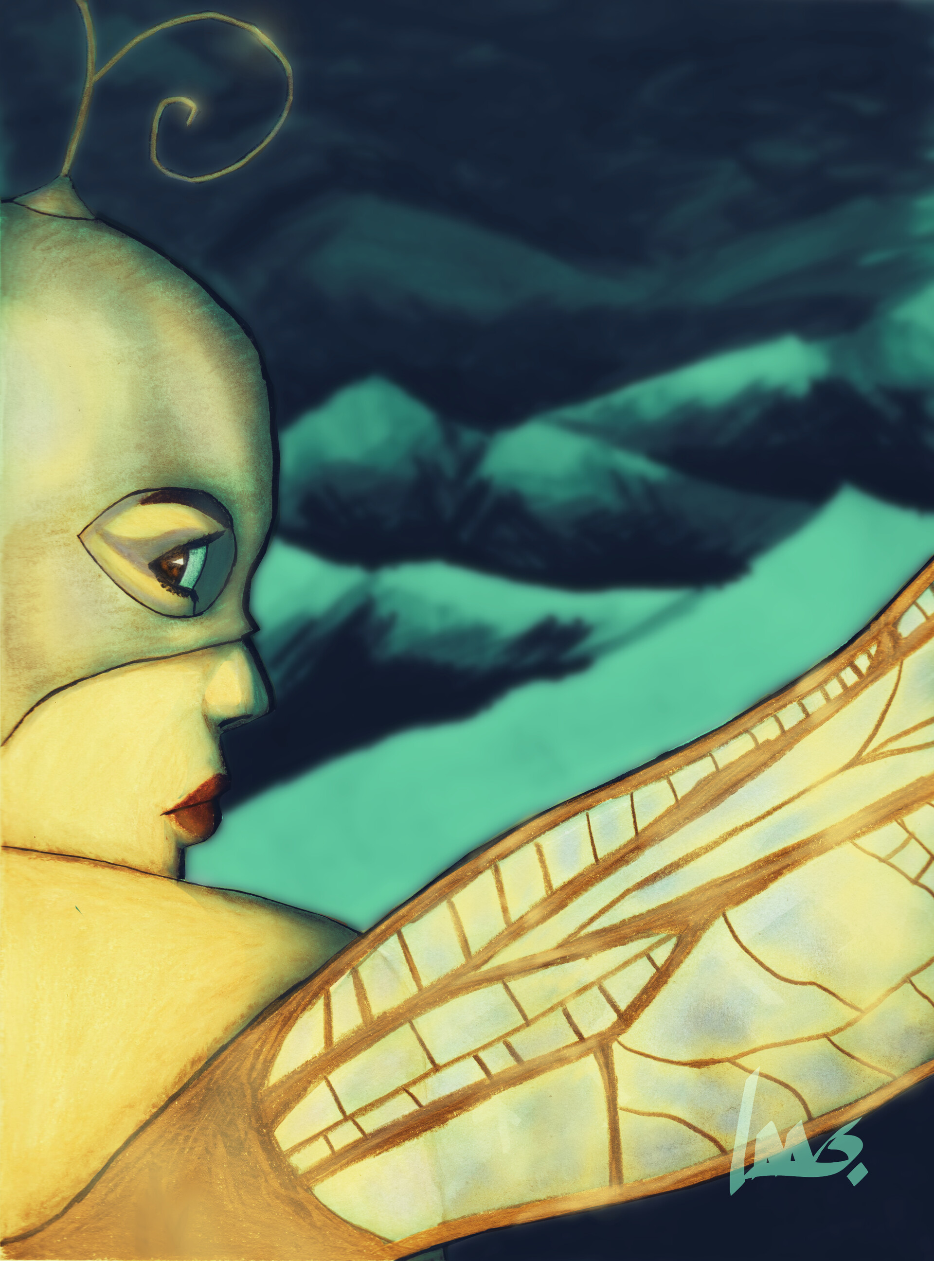 ArtStation - Dragonfly Costume