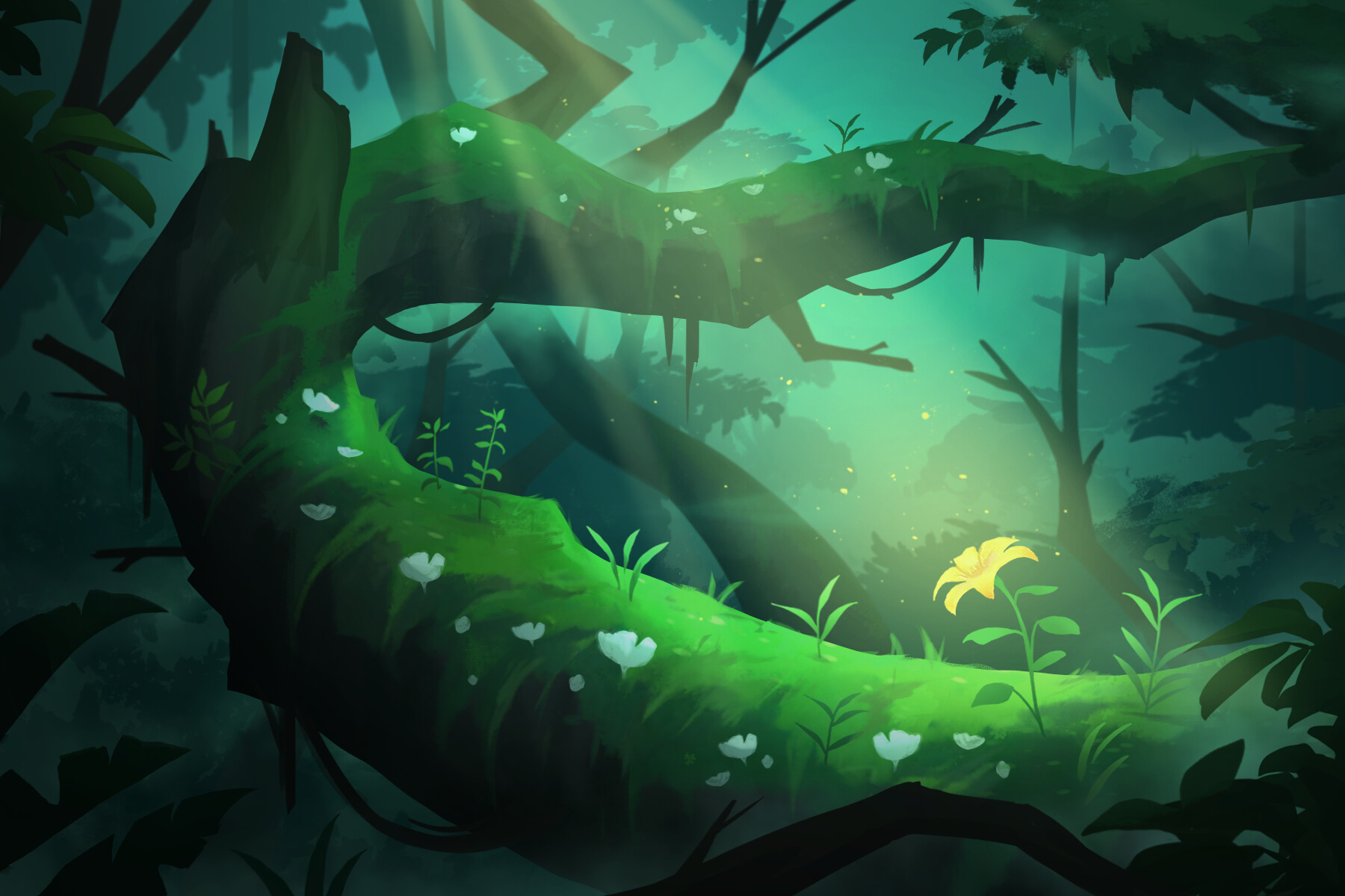 ArtStation - Jungle Landscape