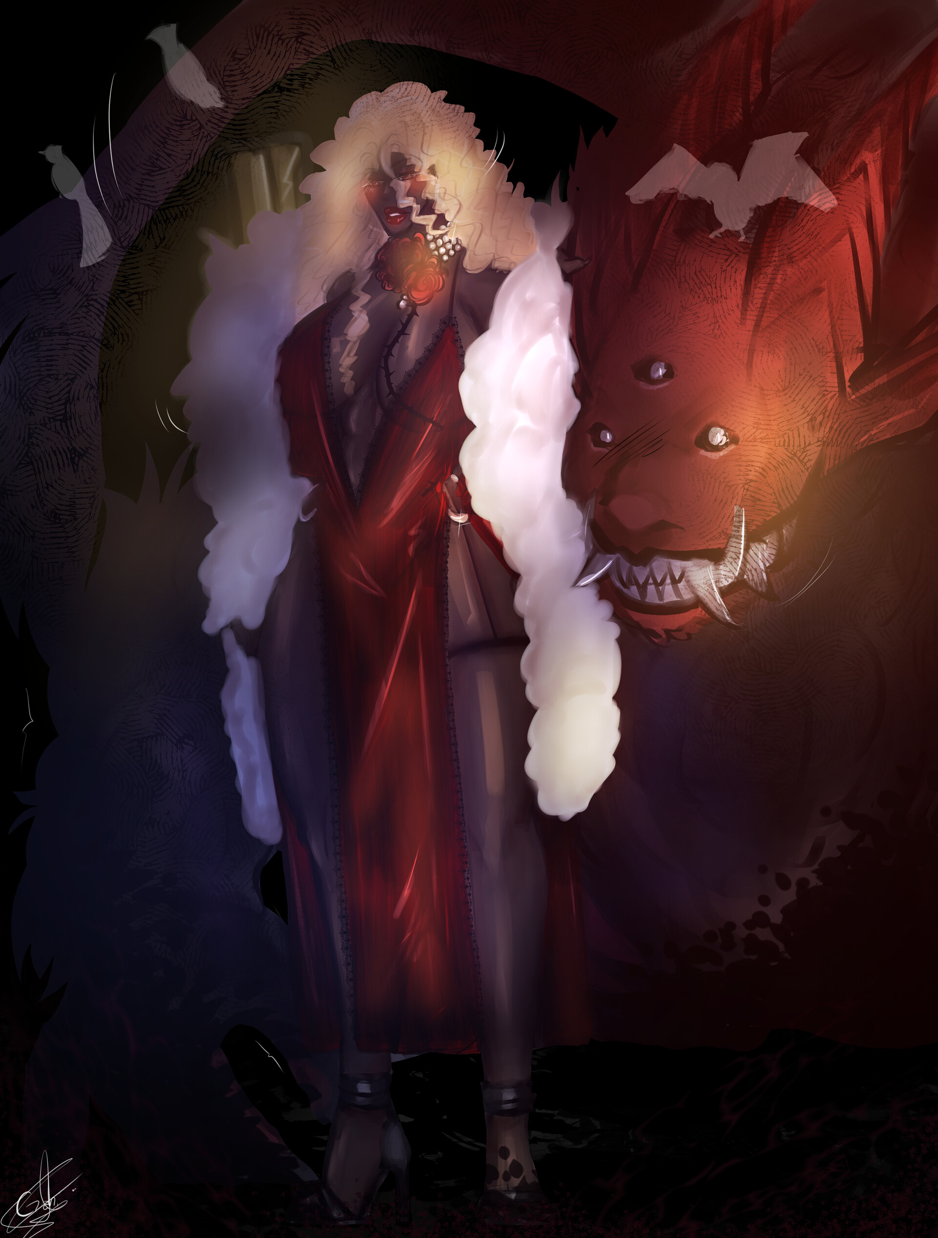 ArtStation - Ruby e compainha