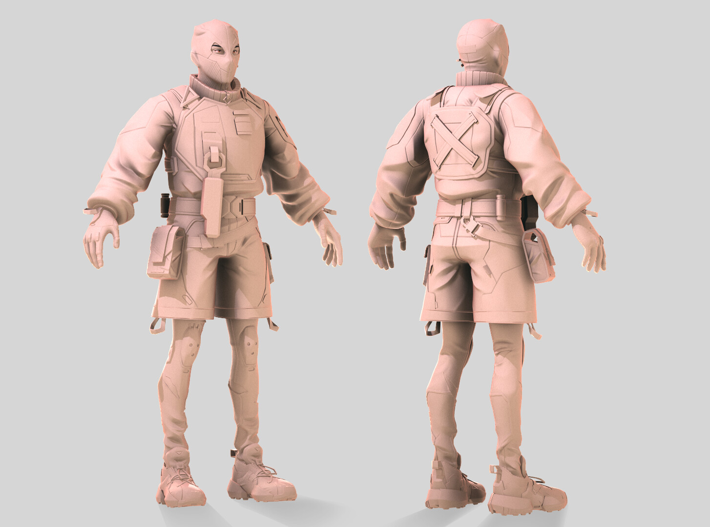 John Arters - 165 - Game Ready Character