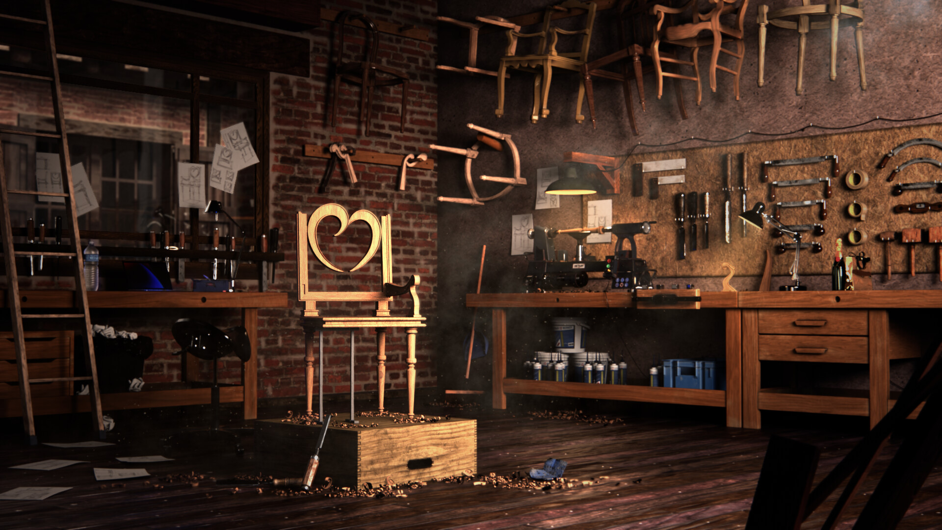 ArtStation - The Carpenter's Workshop