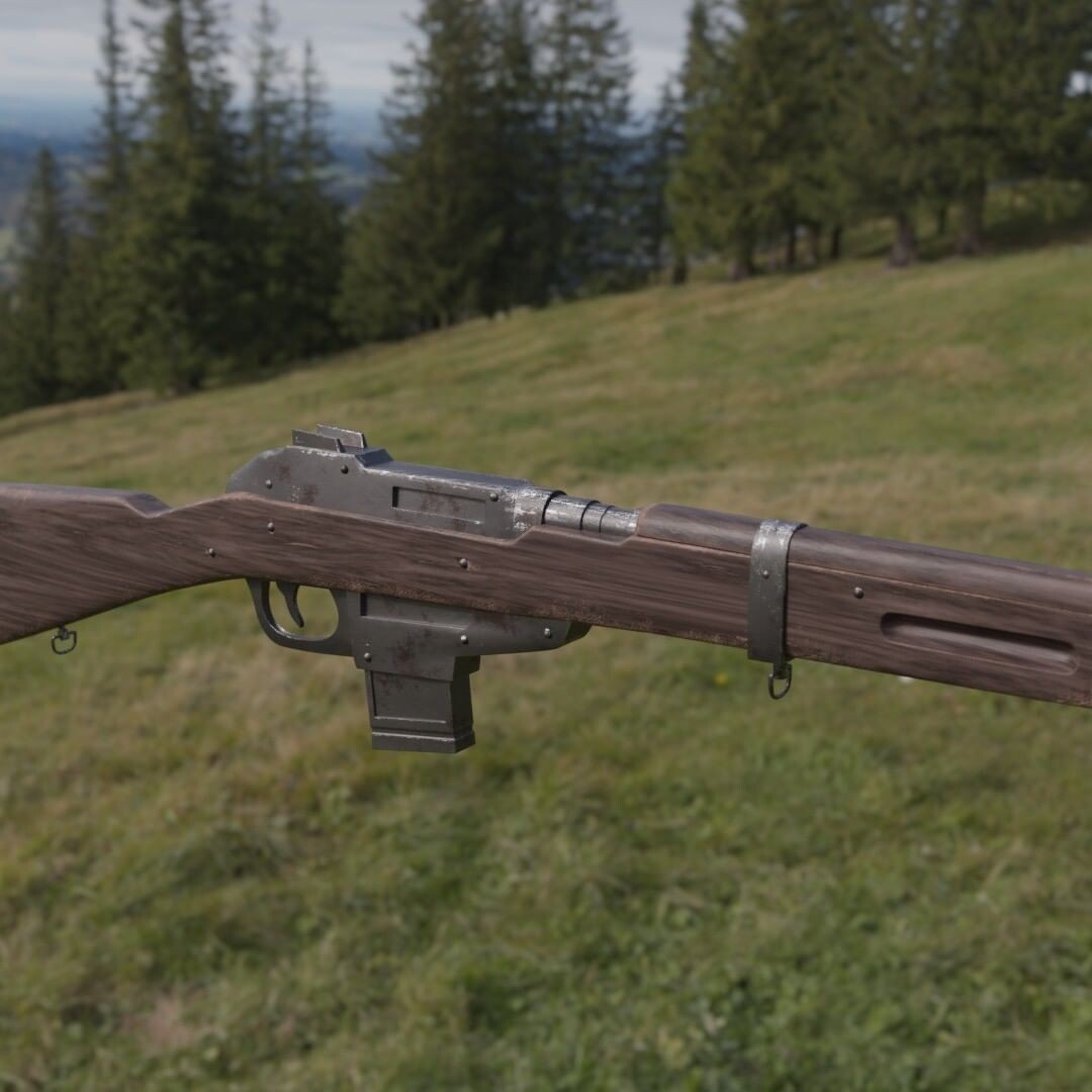 ArtStation - Fantasy Rifle