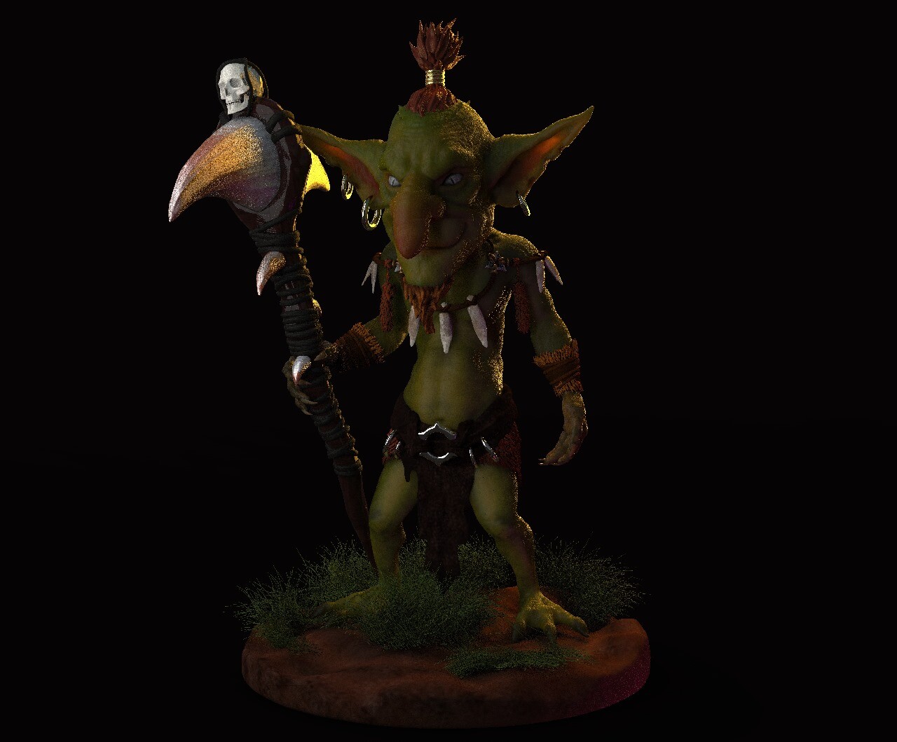 ArtStation - Goblin chief