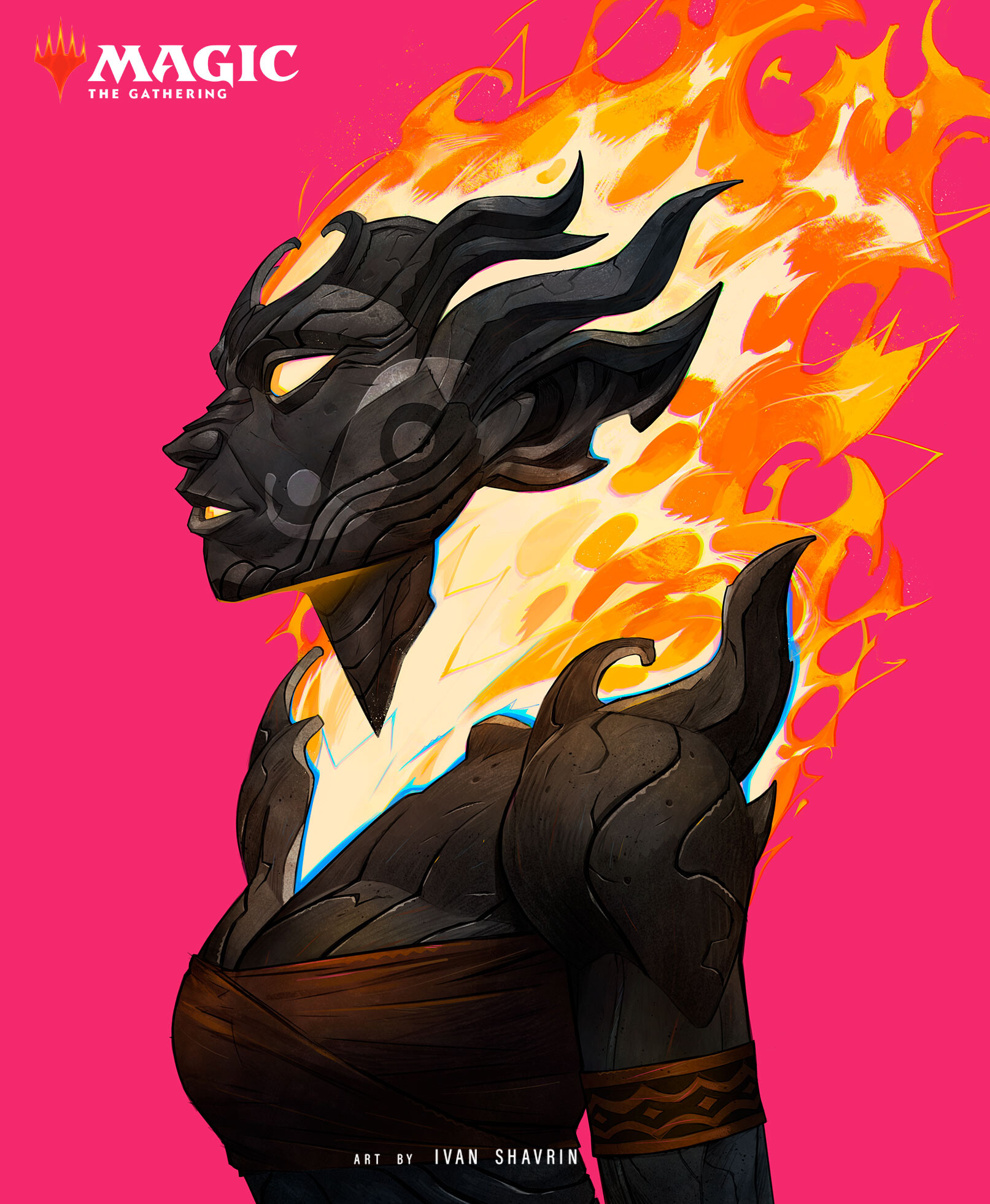 ArtStation - Ashling, Flame Dancer MODERN HORIZONS III magic the gathering SHAVRIN