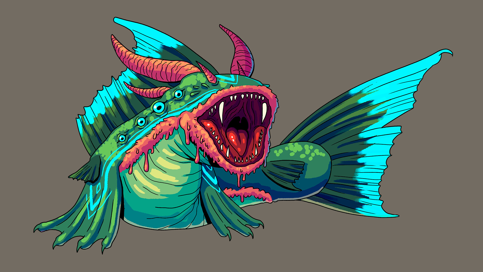 ArtStation - Monster sprites