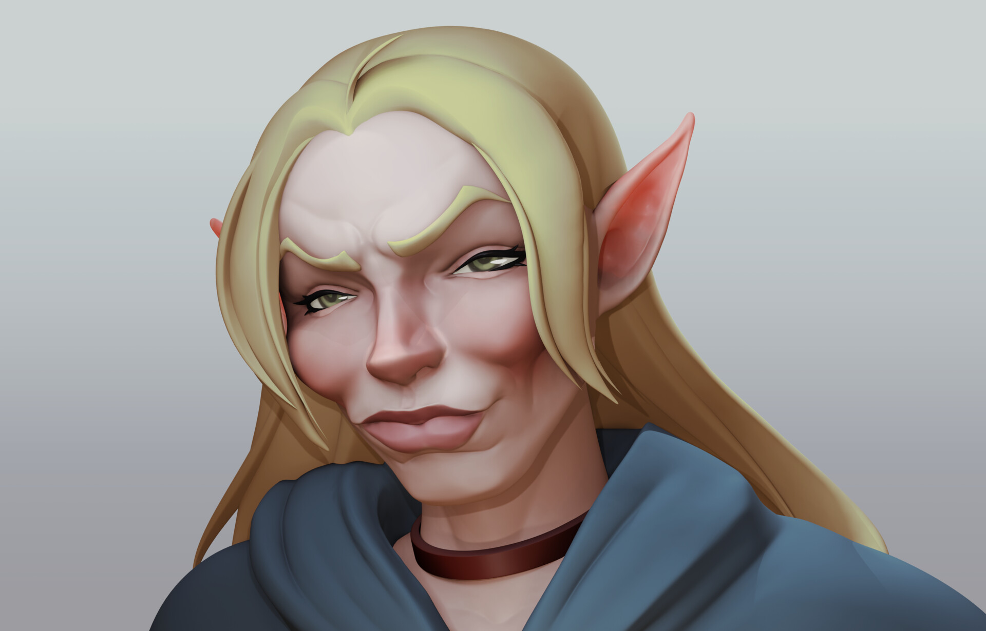 ArtStation - Marcille - Dungeon Meshi 3D (Meme) Fan Art