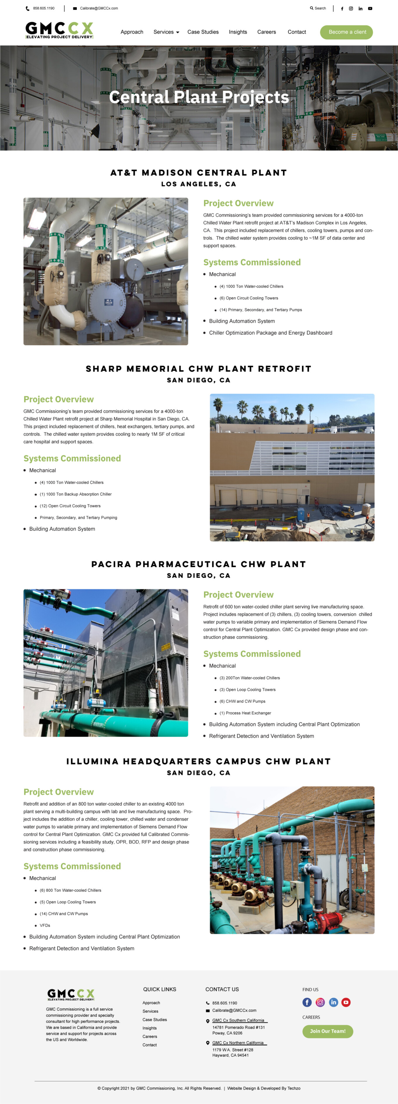 ArtStation - Construction company case study UI UX design.