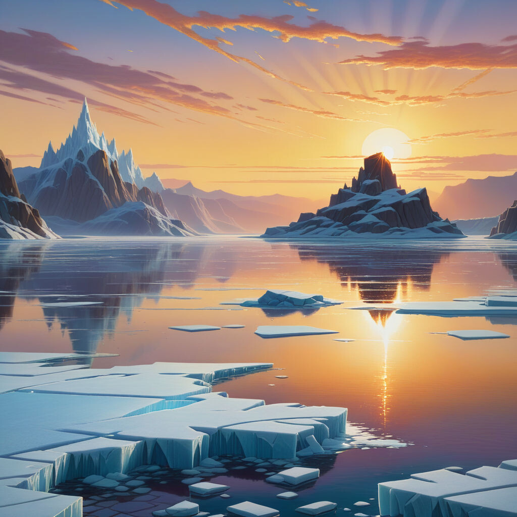 ArtStation - spring in northern lands