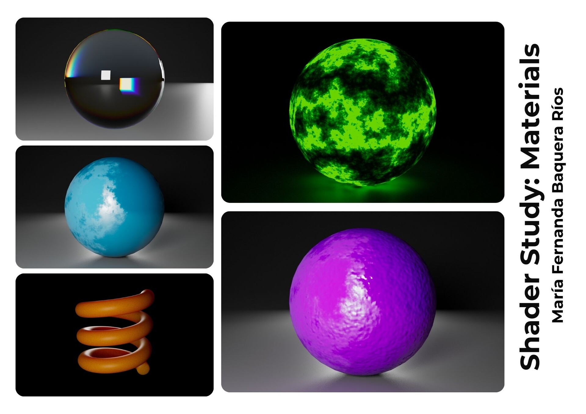 ArtStation - SHADER STUDY: MATERIALS