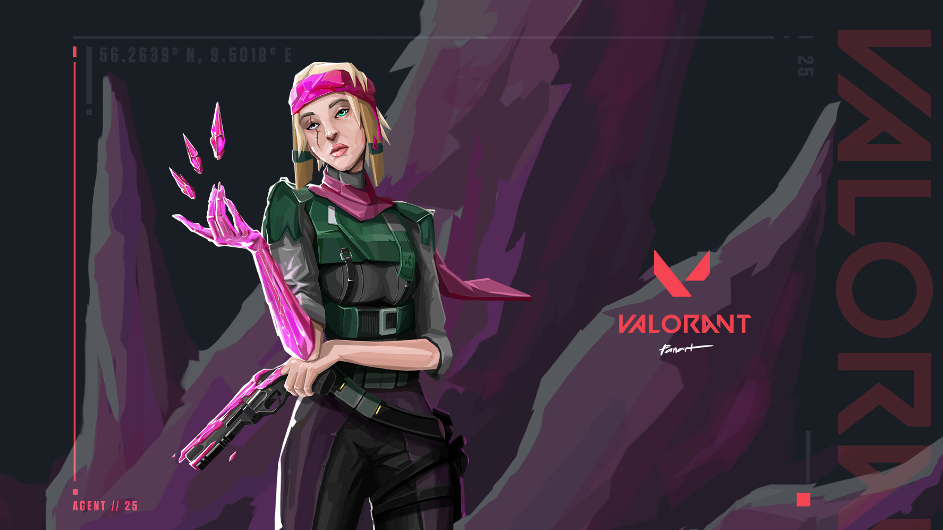 ArtStation - VALORANT Agent Fan Concept : RUBY