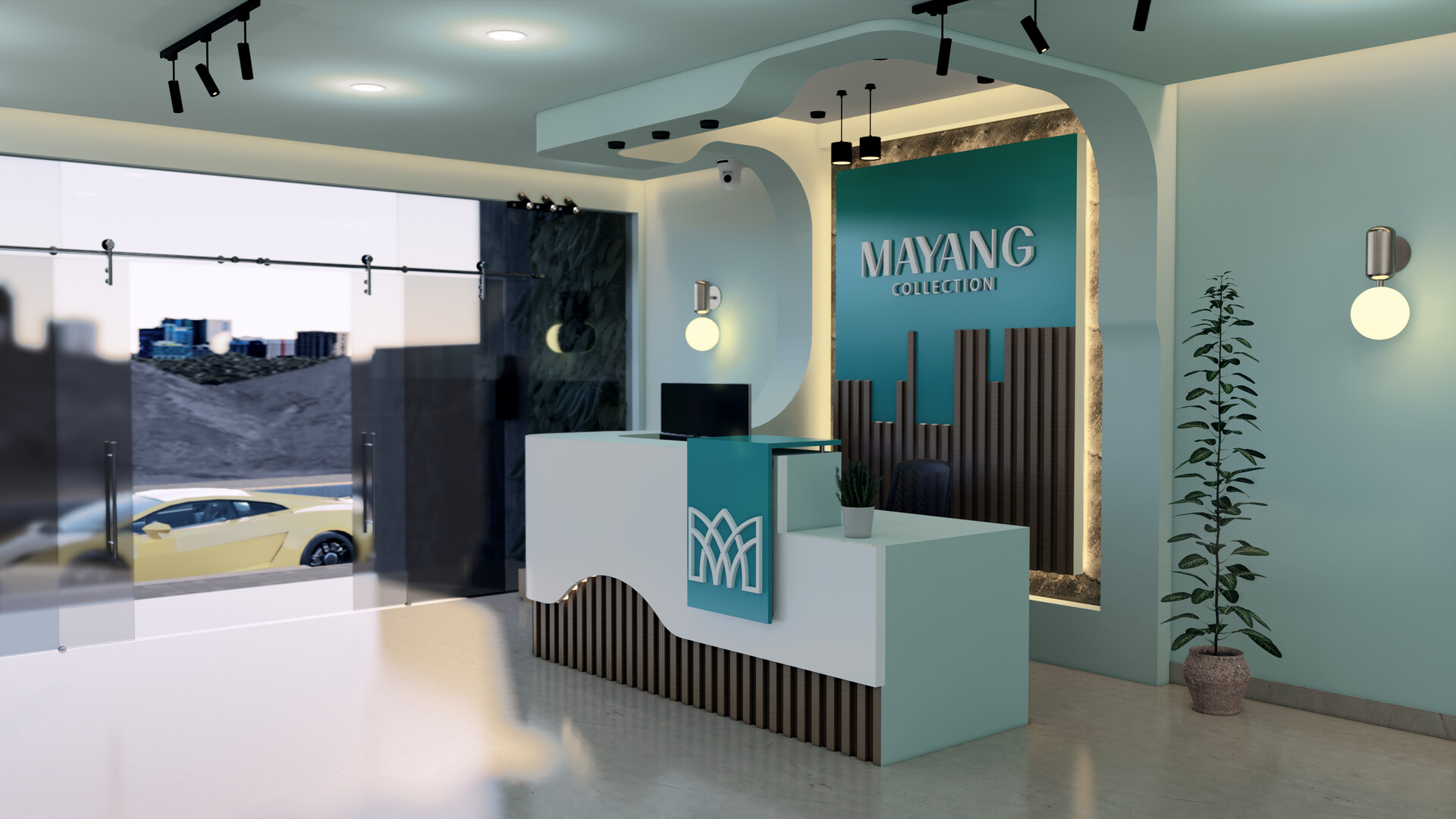 ArtStation - Visual Merch Retail Interior