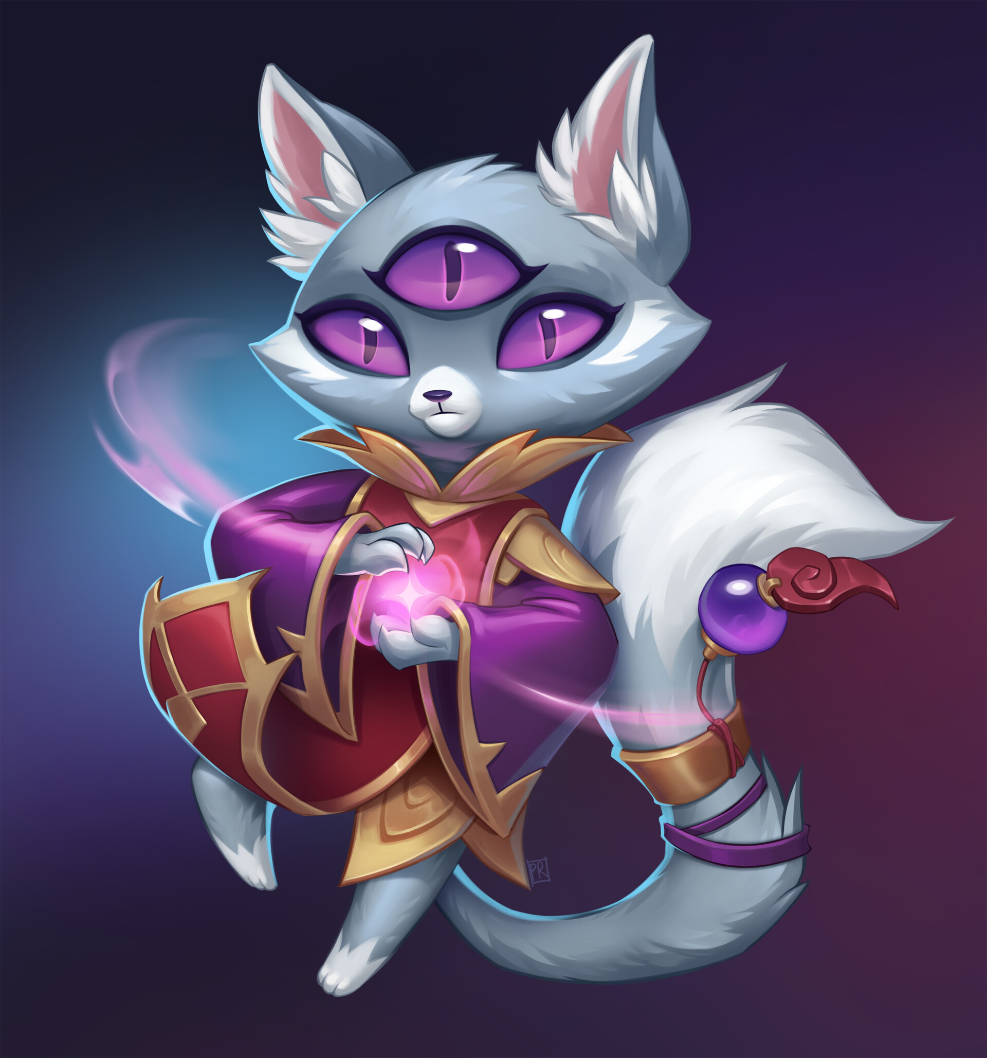 ArtStation - wizard cat concept
