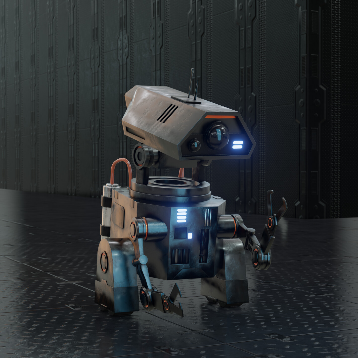 ArtStation - sci fi robot