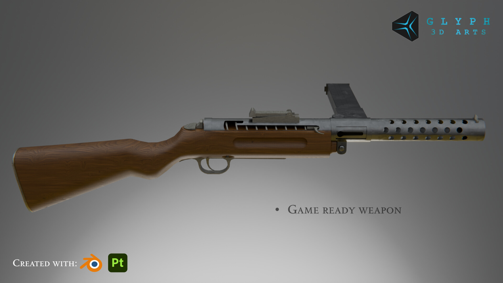 ArtStation - MP28 - SMG